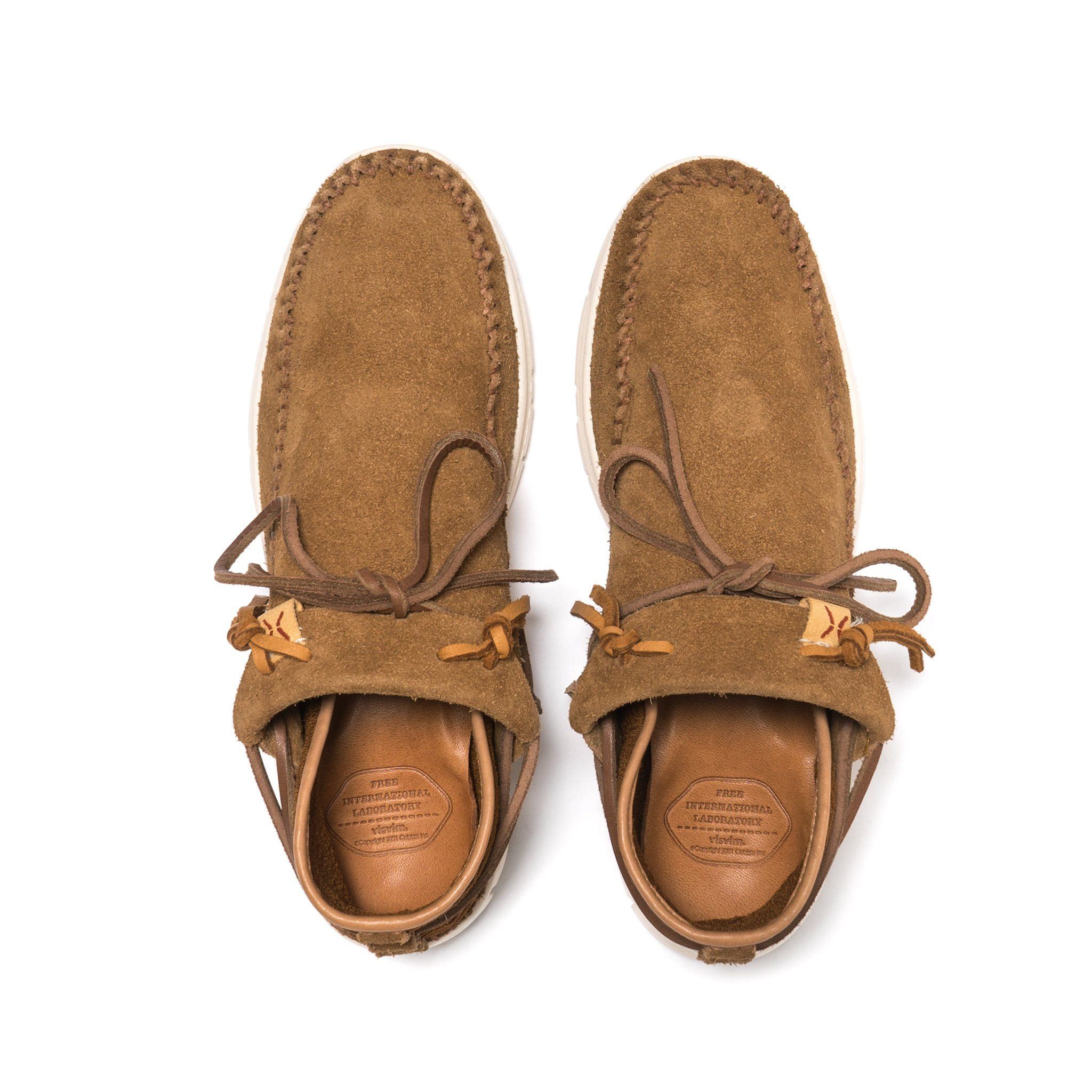 Visvim Visvim UTE Moc Trainer Folk Camel Size 9 | Grailed