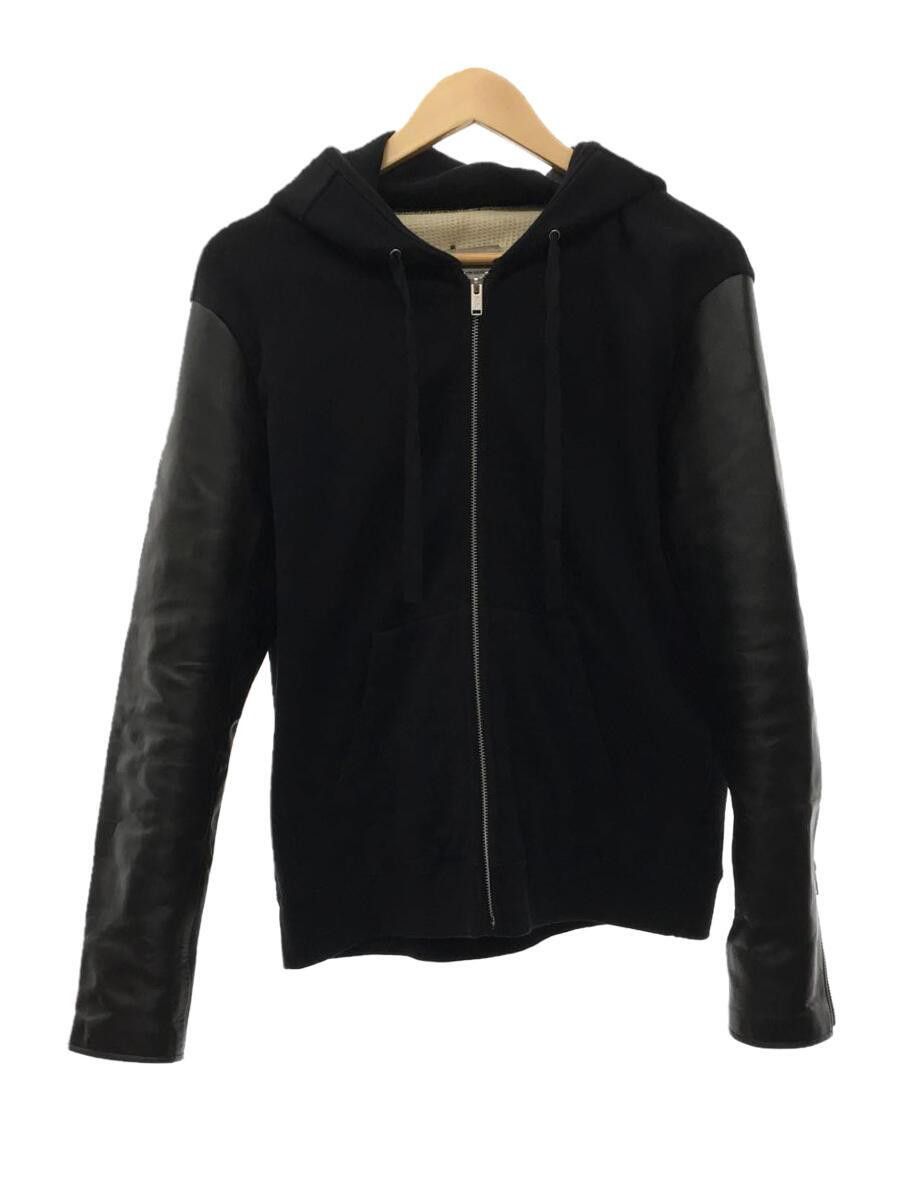 Undercover Sheep Leather Sleeve Zip Hoodie | Grailed