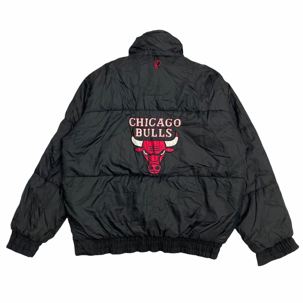 NBA × Pro Player 💥 NBA CHICAGO BULLS REVERSIBLE PUFFER ANORAK JACKET ...