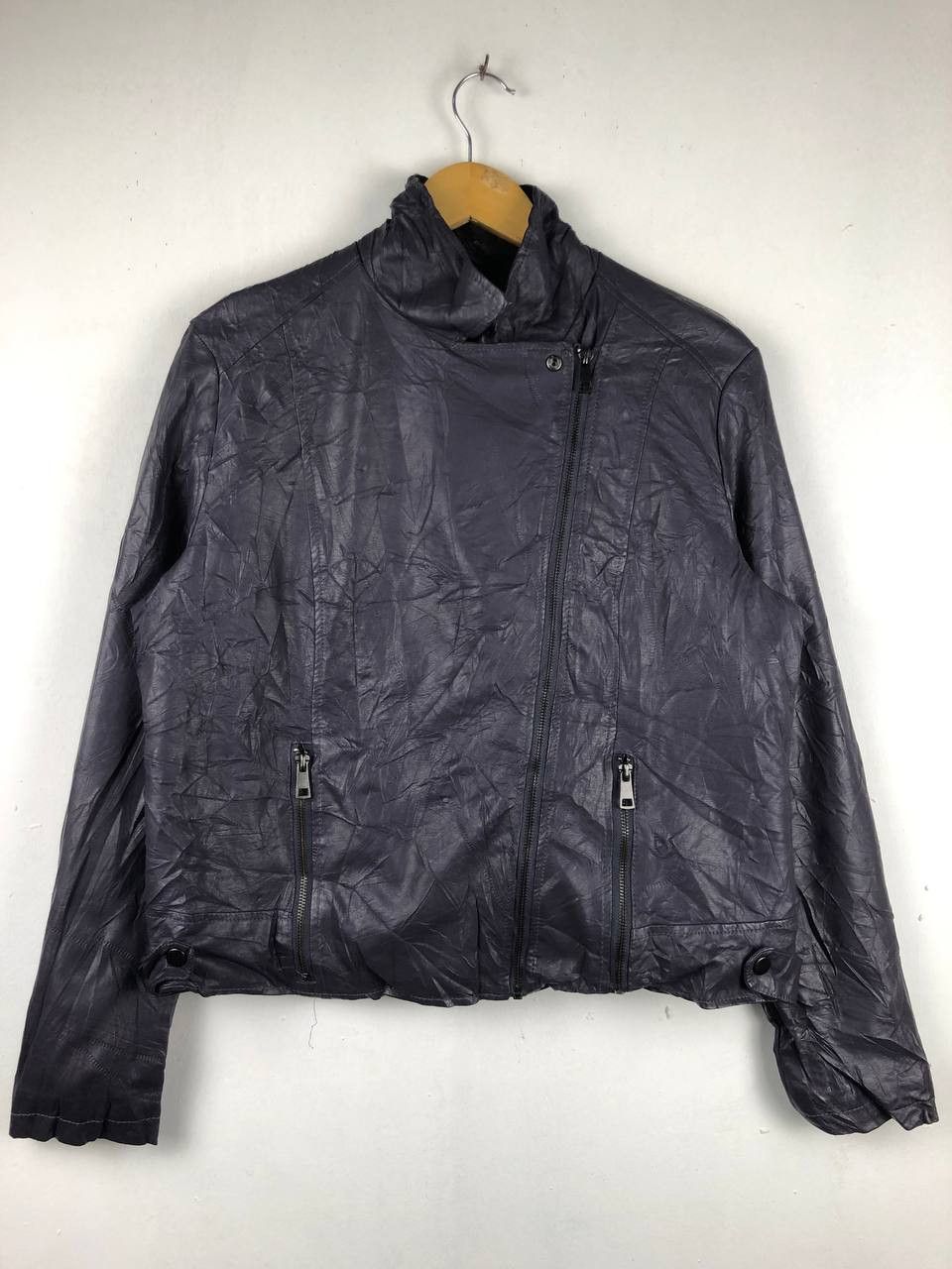 Vintage Vintage Japanese Brand Primark Leather Jacket | Grailed