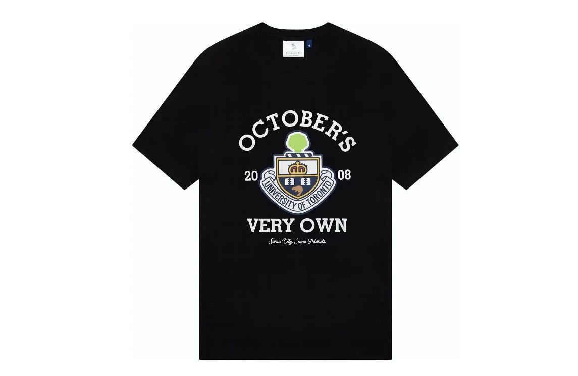 Octobers Very Own OVO x University of Toronto (UofT) Crest T-Shirt ...