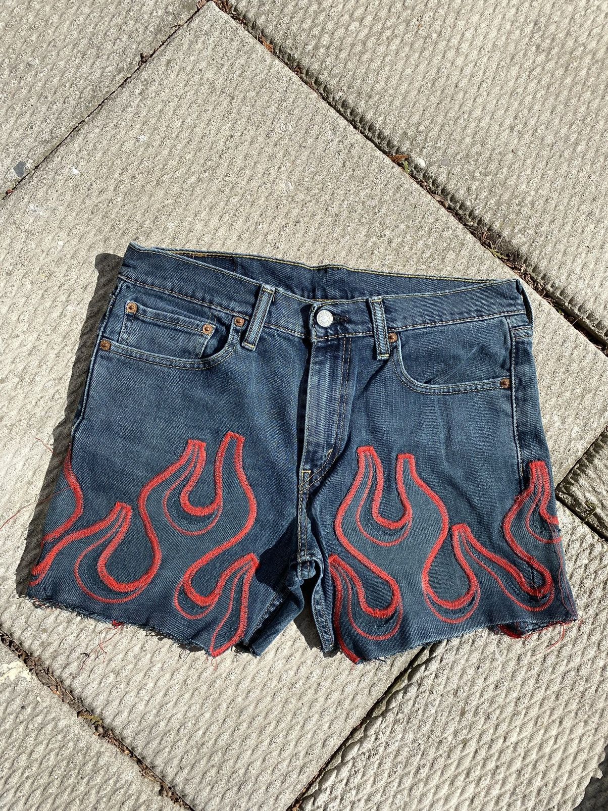 Custom × Handmade × Levi's Custom Reworked Levi’s Jorts | Grailed