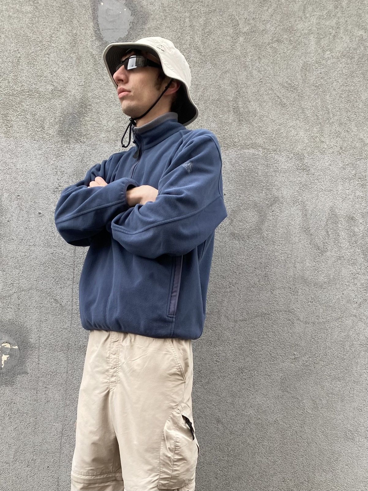 Nike ACG × Outdoor Life × Vintage Vintage Gorpcore Nike ACG Quarter Zip ...