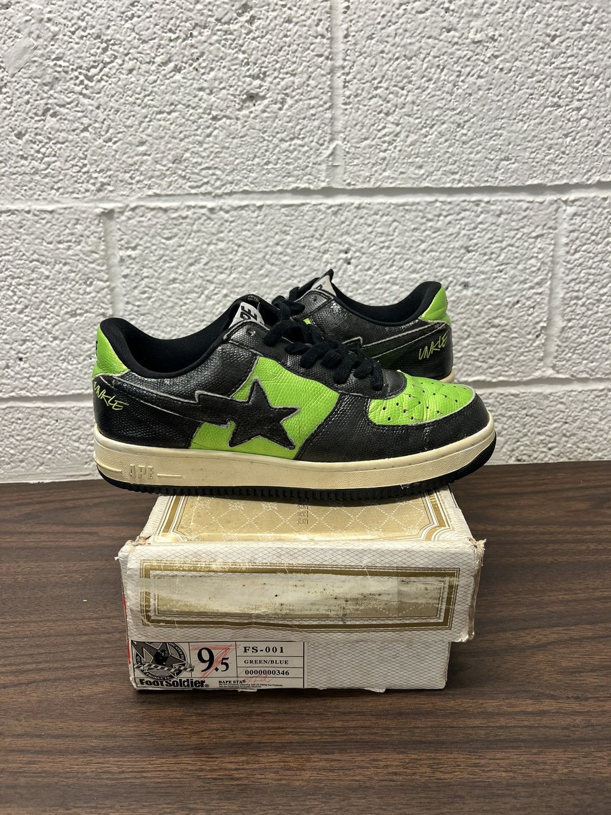 Bape Bape x Futura x Unkle bapesta | Grailed