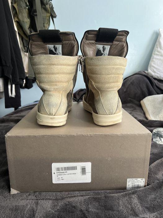 Rick Owens Rick owen geobaskets | Grailed
