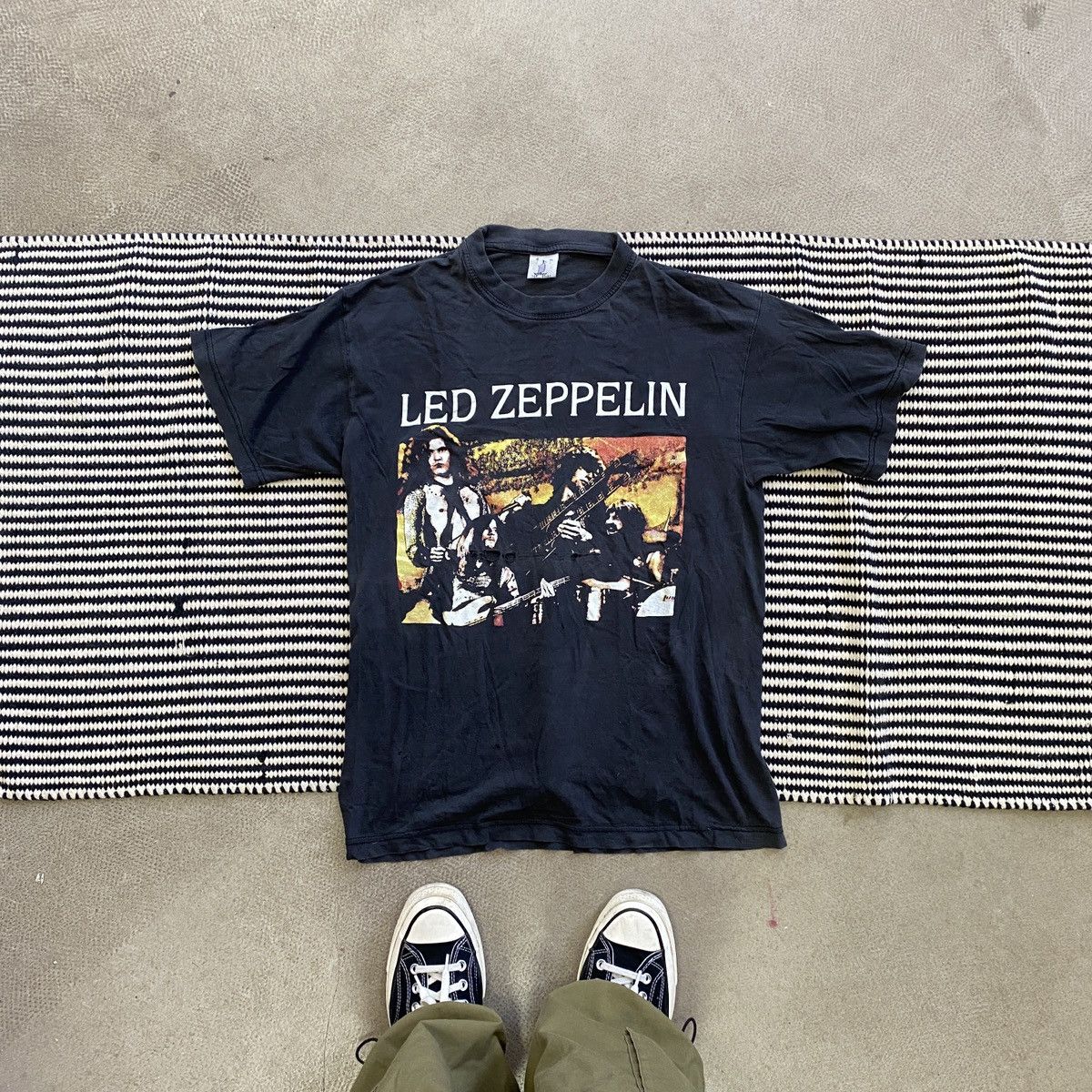 Vintage Vintage 90’s Led Zeppelin Distressed Tee | Grailed