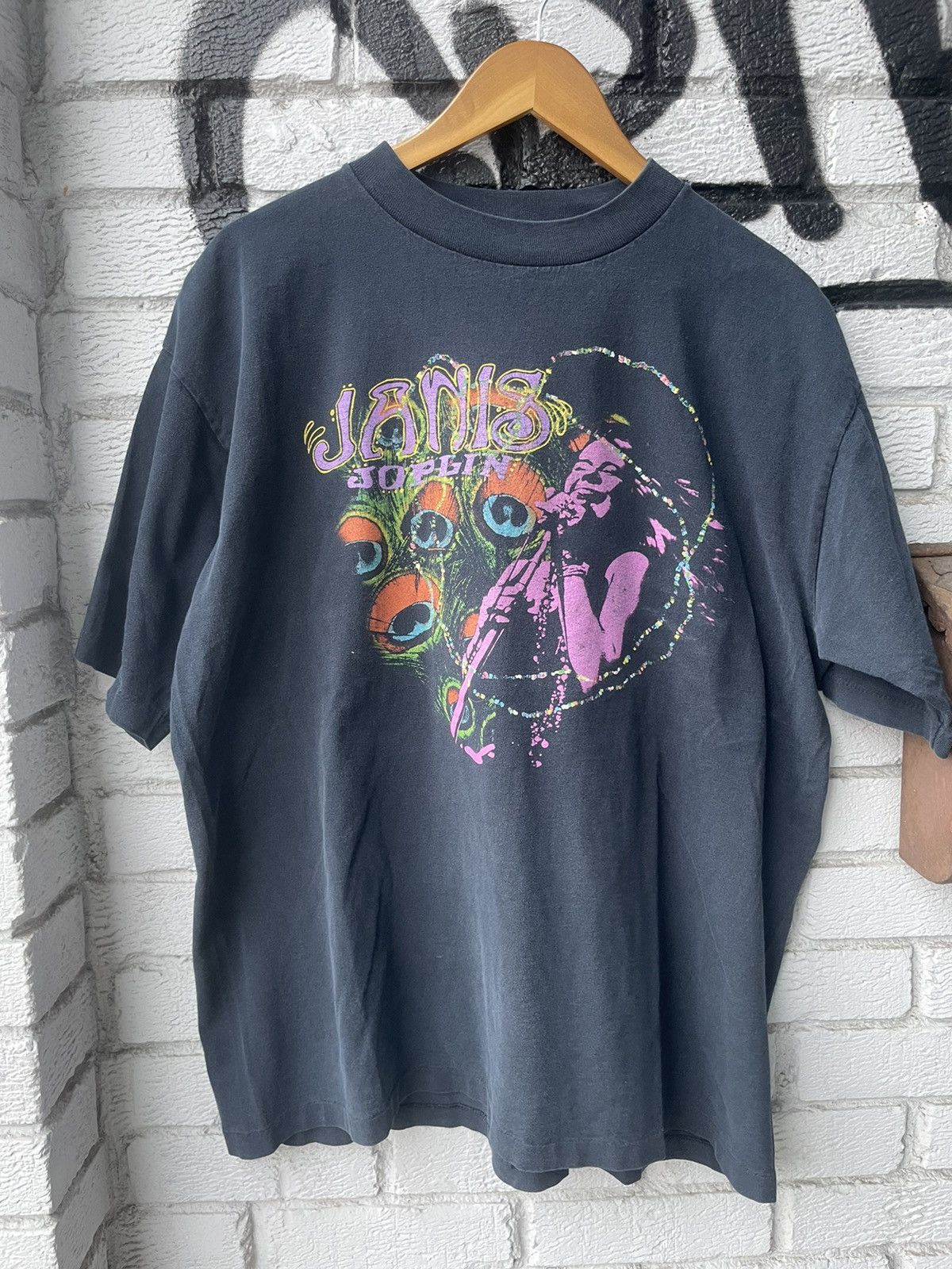 Band Tees × Rock T Shirt × Vintage 90s Janis Joplin t shirt Vintage ...
