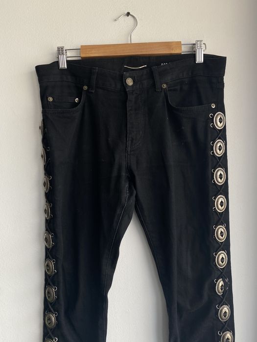 Saint Laurent Paris SLP SS15 Hedi Concho Runway Jeans D02 32 | Grailed