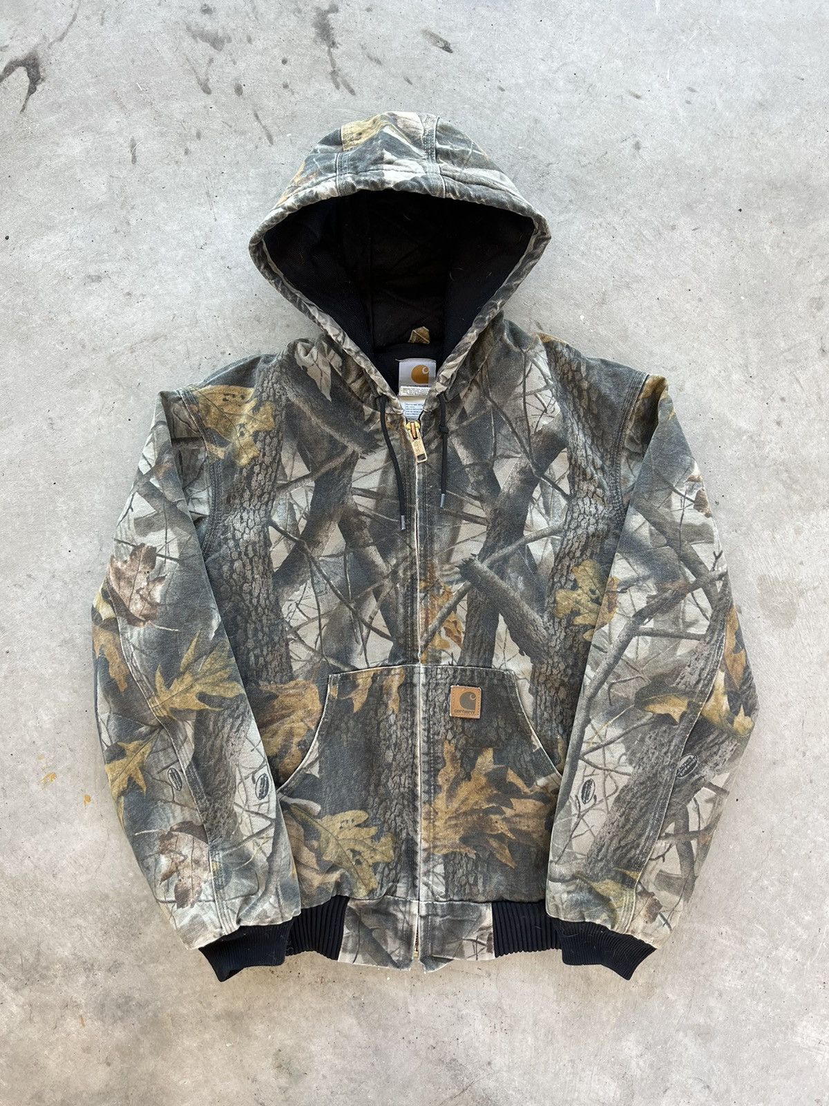 Carhartt × Streetwear × Vintage Vintage 90’s Carhartt RealTree Camo Parka Workwear Jacket | Grailed