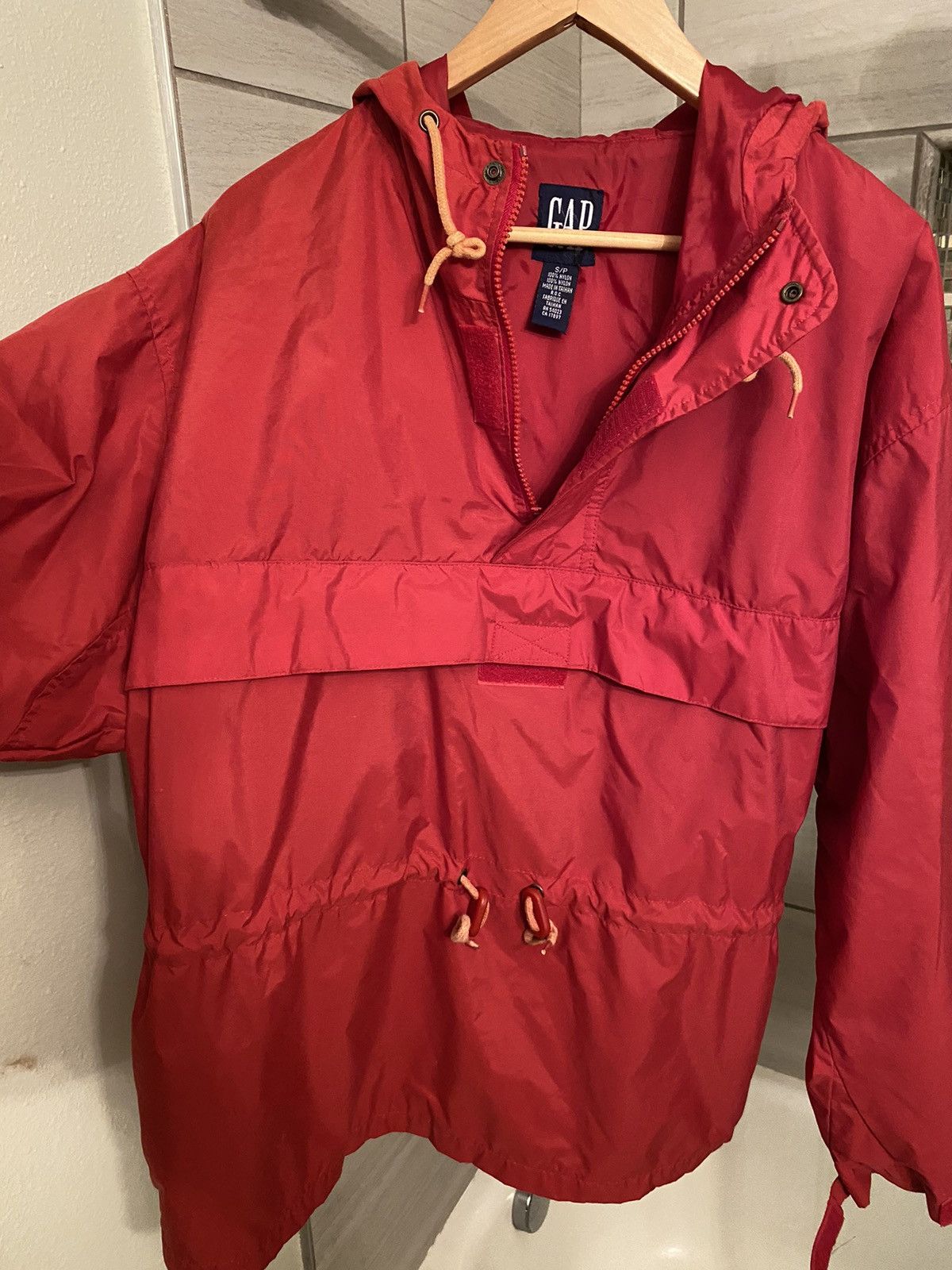 Gap GAP Red Vintage Rain Jacket | Grailed