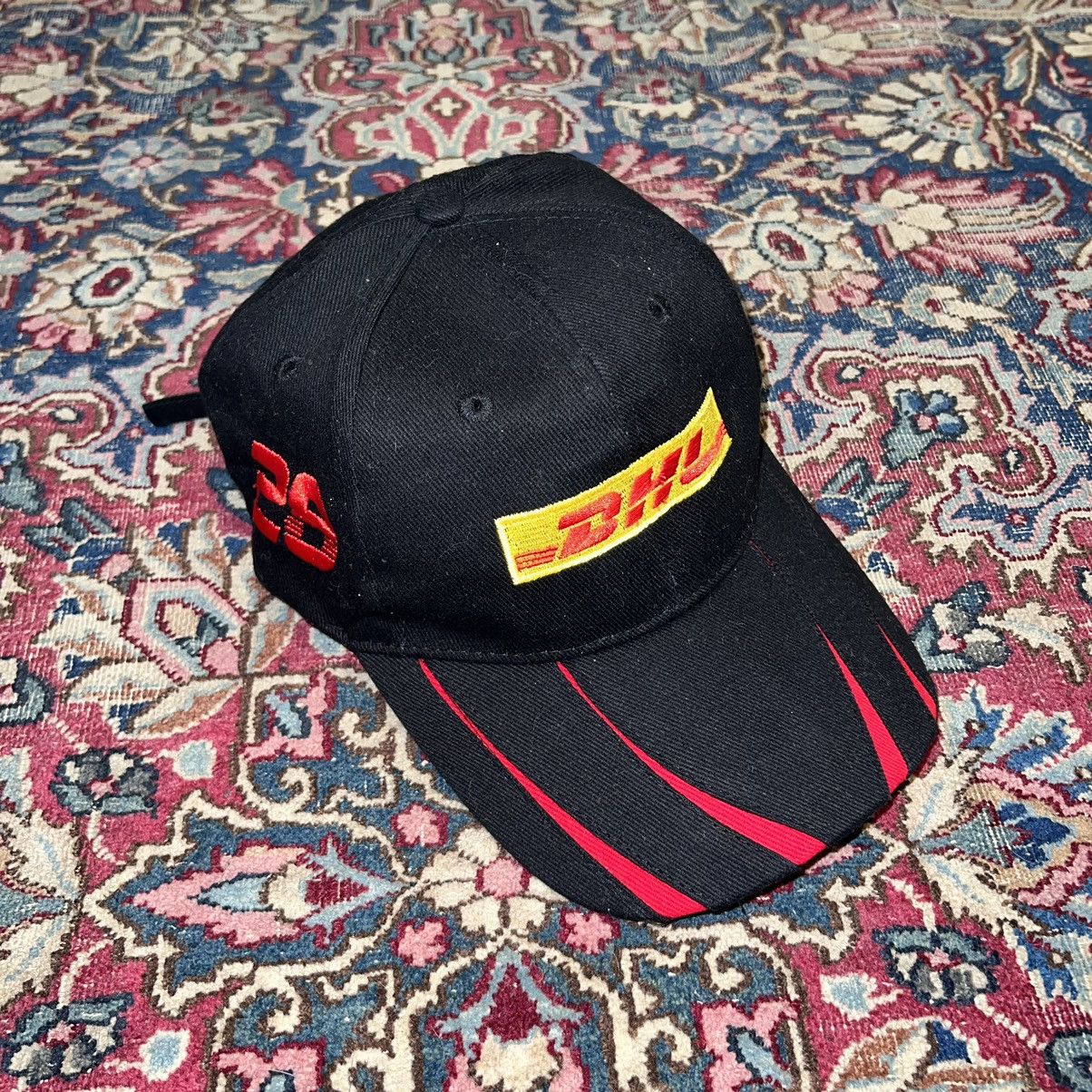 DHL × Streetwear × Vintage Vintage DHL racing hat clean rare Balenciaga ...