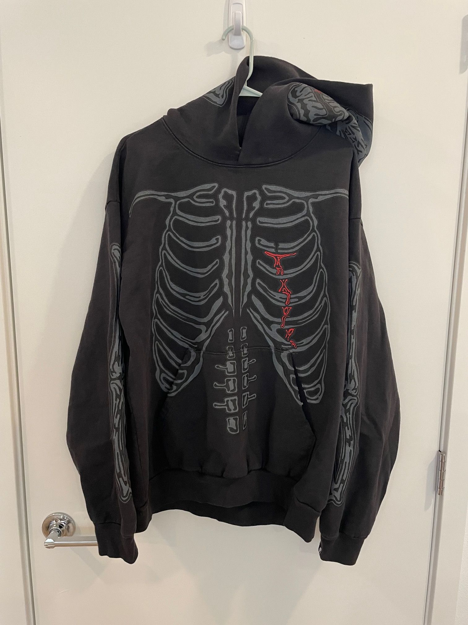 Warren Lotas Tonal Creep Skeleton Hoodie | Grailed