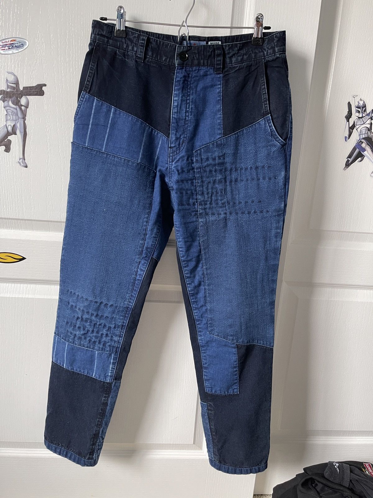 Blue Blue Japan × Japanese Brand Blue Blue Japan patchwork denim | Grailed