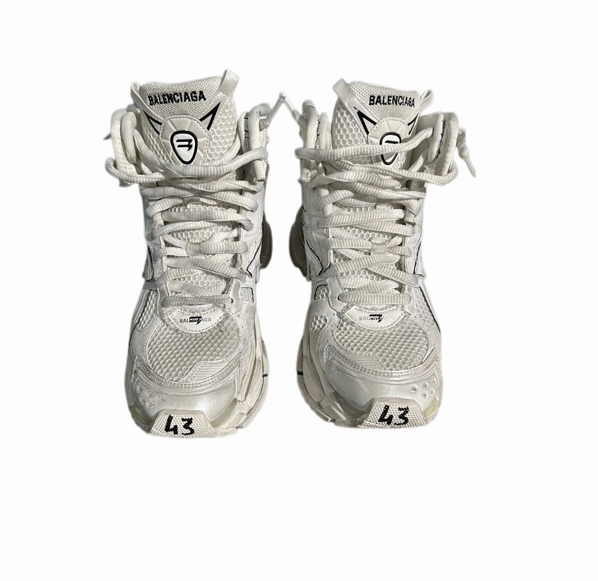 Balenciaga Balenciaga Mens Runner High-top Sneaker | Grailed