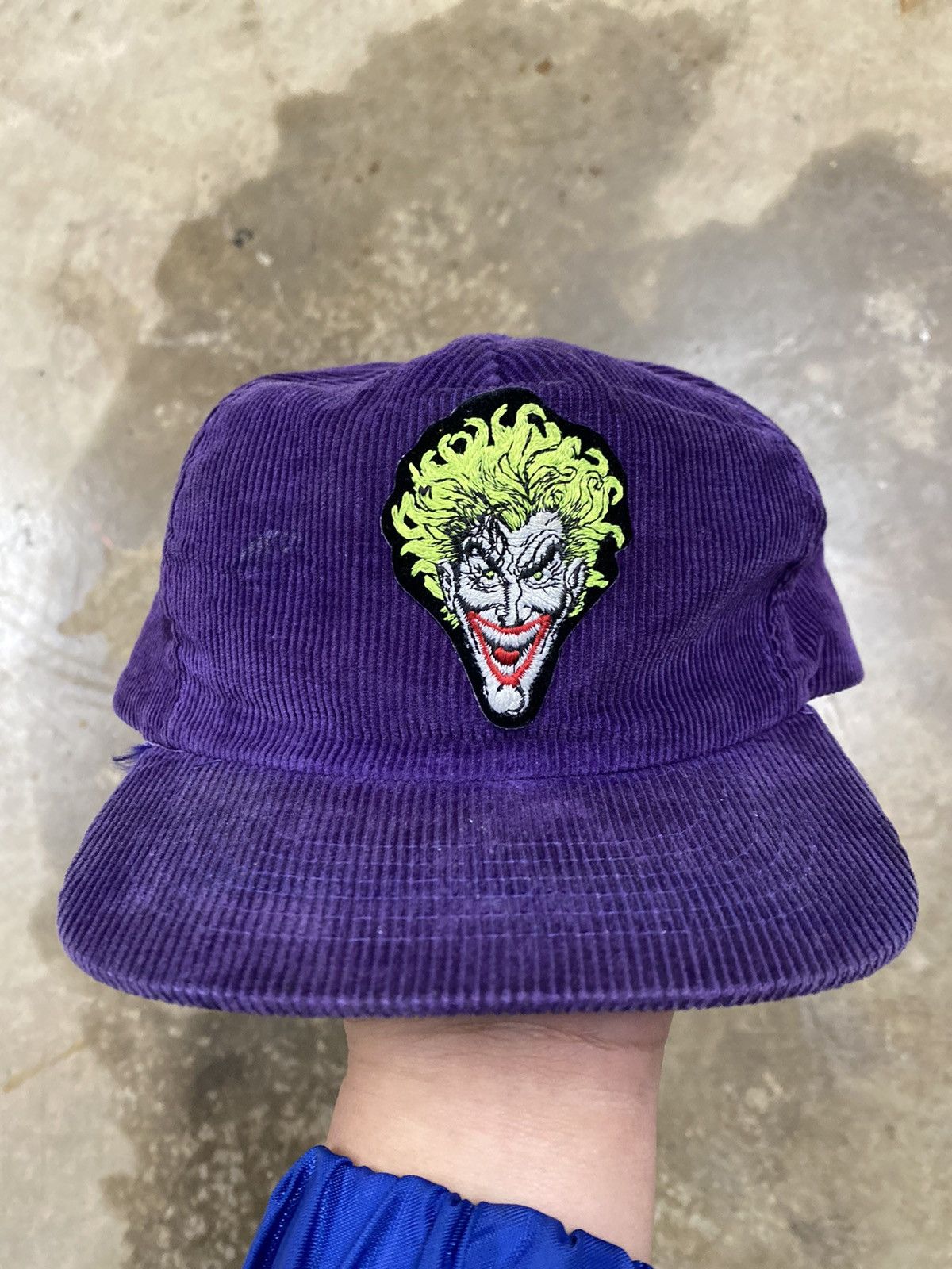 Dc Comics × Made In Usa × Vintage 90’s Vintage Corduroy Joker Snapback ...