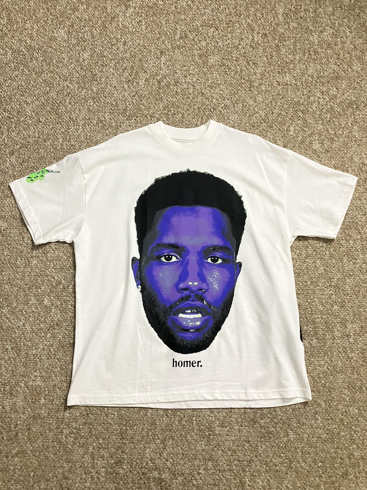 Frank Ocean × Sergio Calabasas Frank Ocean Big Face T-shirt | Grailed