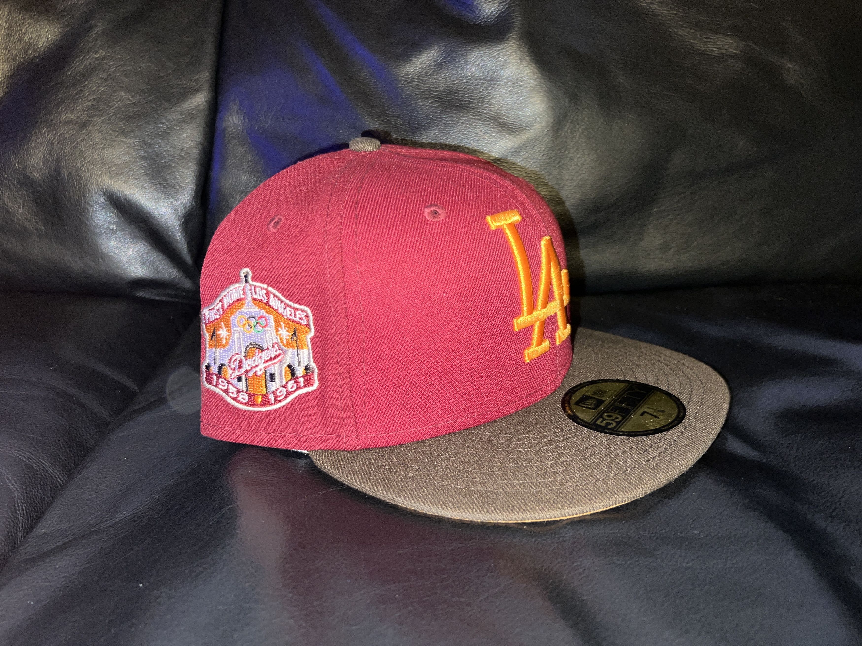 Topperz USC Coliseum Olympic patch topperz Los Ángeles dodgers 7 1/8 ...