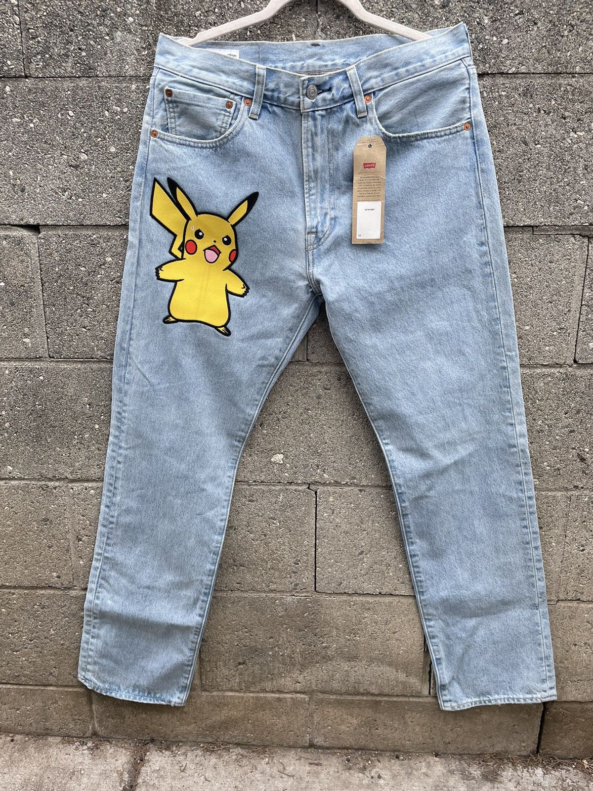 Levi's Levis x Pokemon Pikachu 551 Denim Jeans size 32x32 New | Grailed