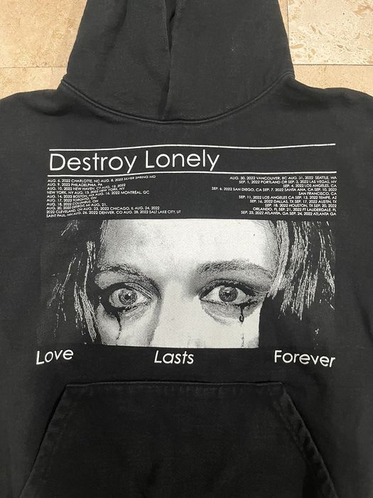 Ken Carson DESTROY LONELY LOVE LASTS FOREVER HOODIE | Grailed