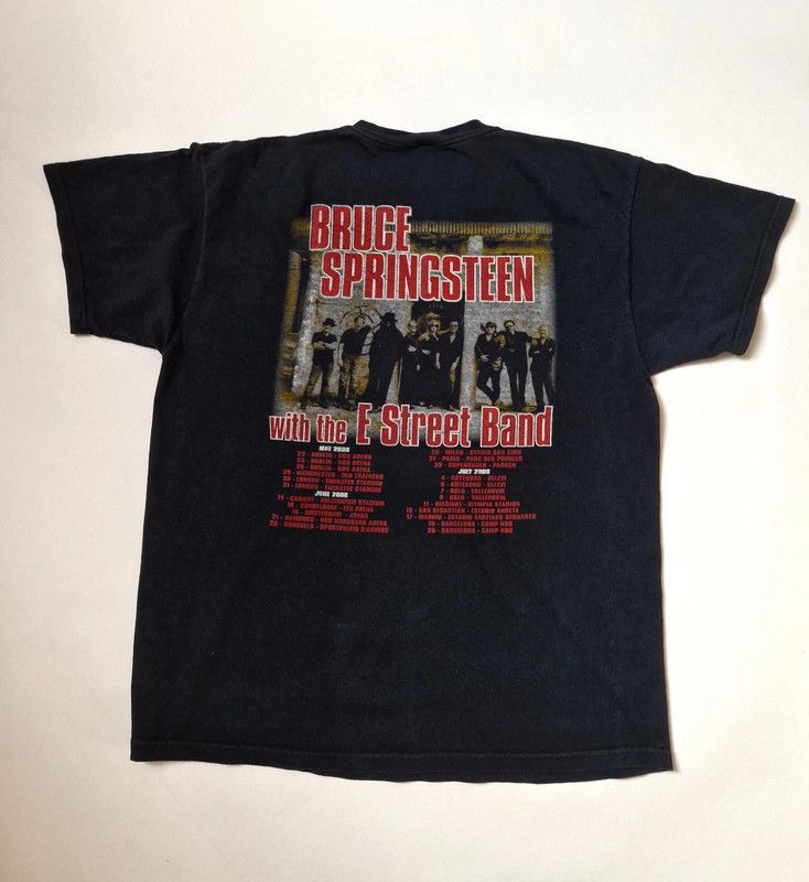 Band Tees × Vintage 2008 bruce springsteen tour t shirt tee | Grailed