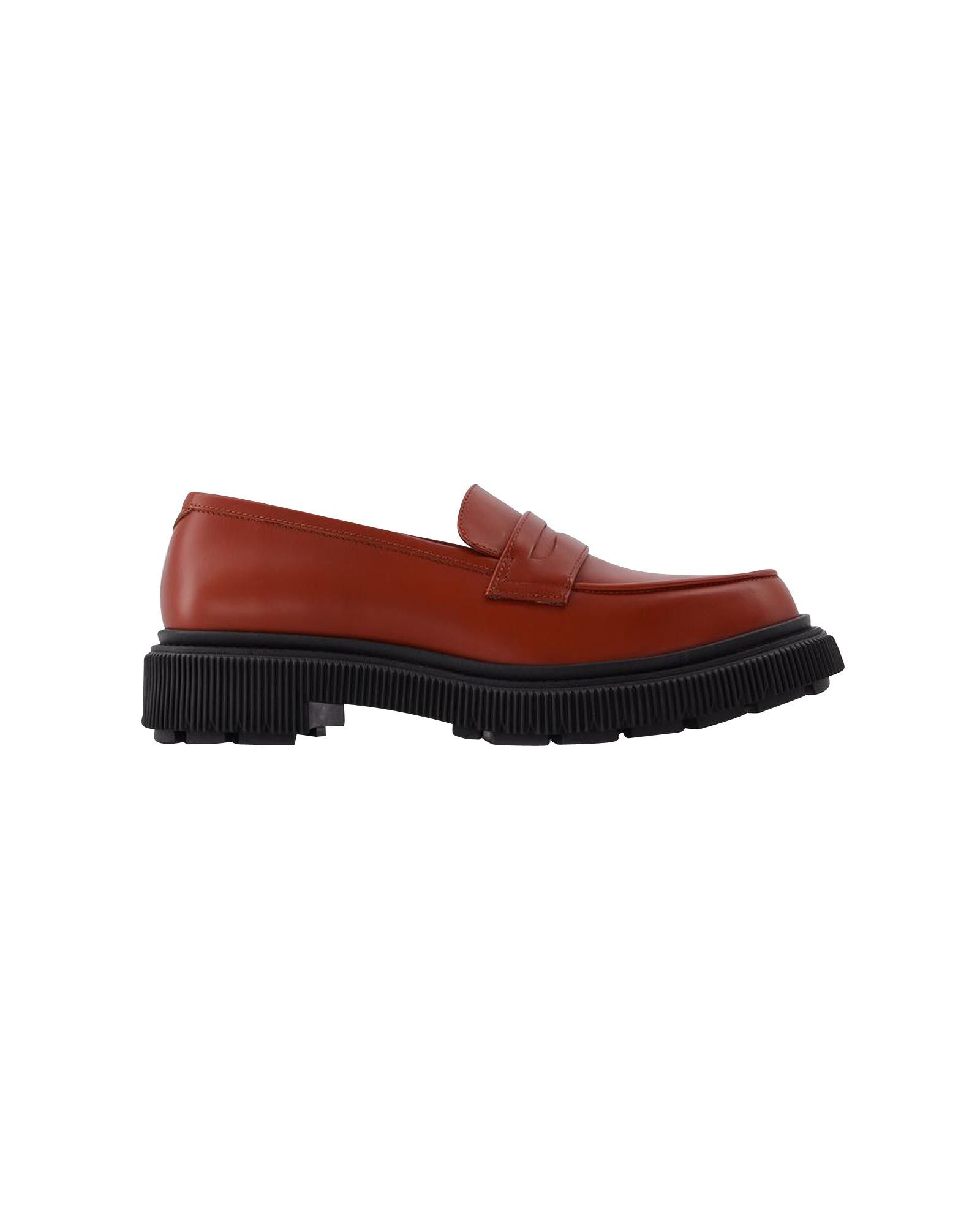 Adieu Paris Type 159 Loafers in Red Leather | Grailed