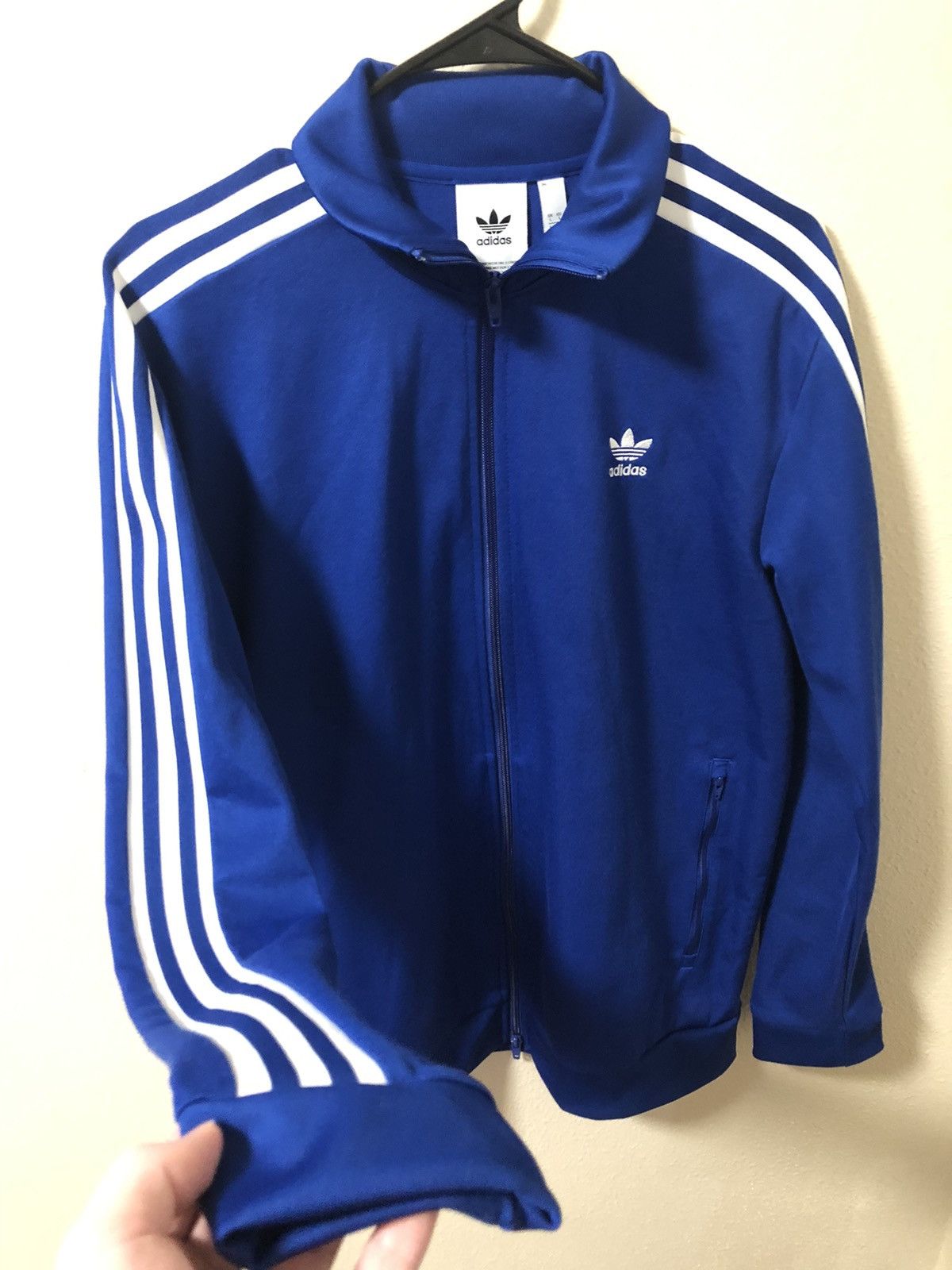 Adidas —Blue Adidas Track Jacket— | Grailed