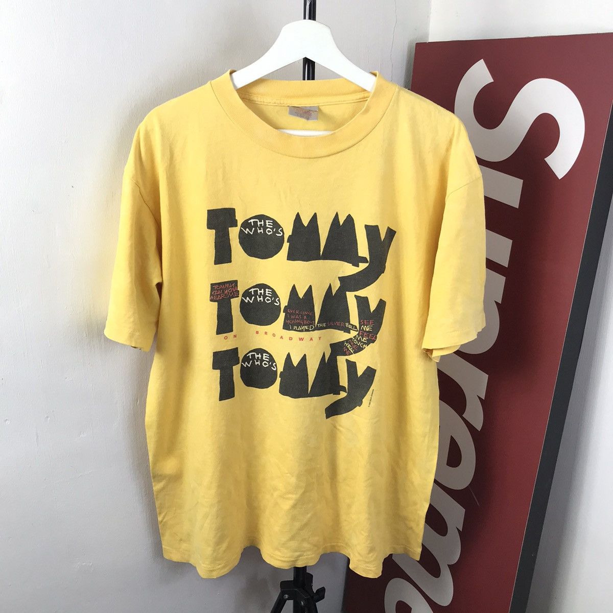 Band Tees × Vintage Vintage the who see me feel me touch me heal me ...