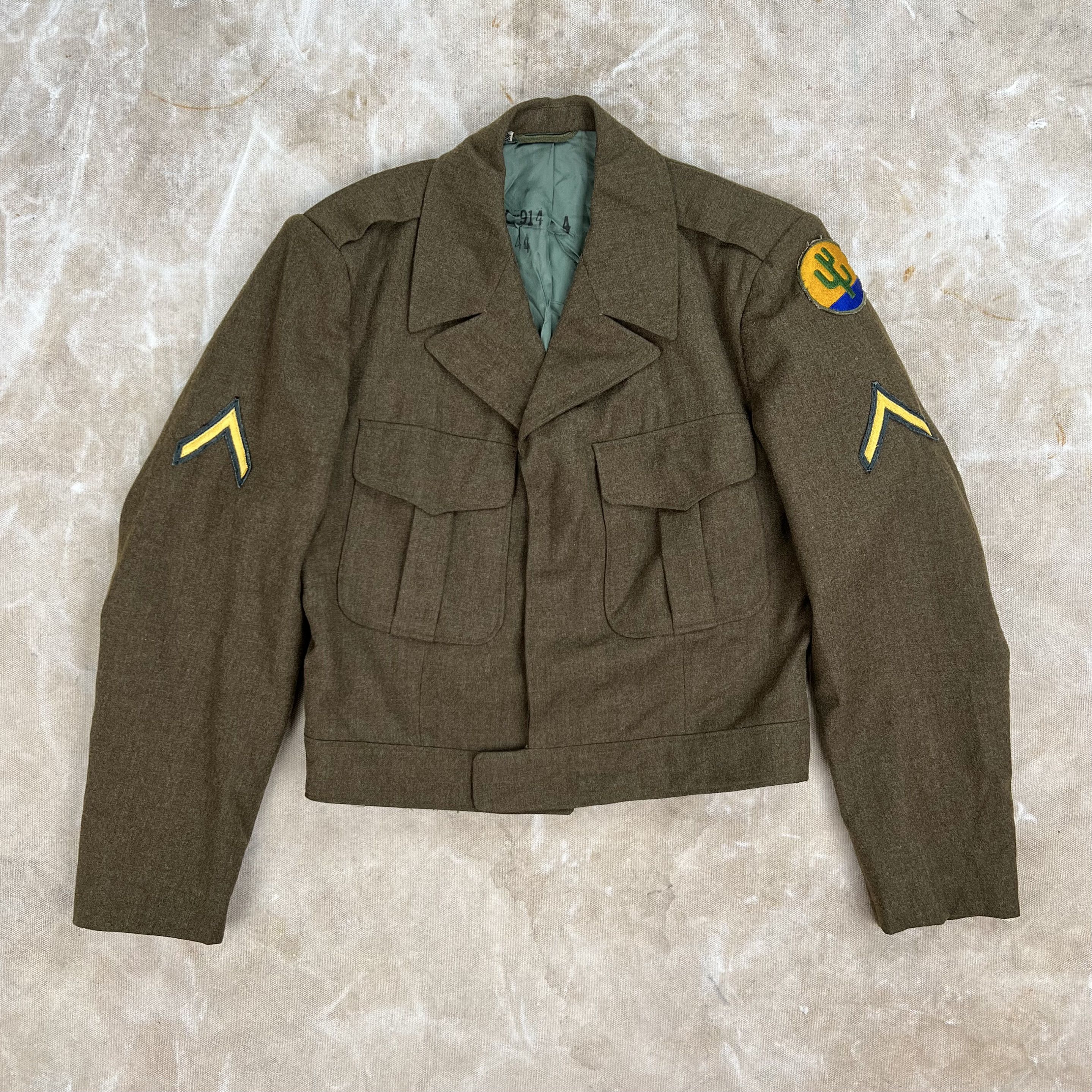 Vintage Vintage 1956 Korean/Vietnam War Era Ike Military Jacket | Grailed