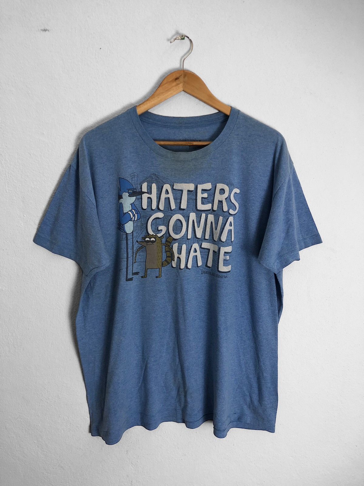 Vintage Cartoon Network Regular Show Haters Gonna Hate Shirt | Grailed