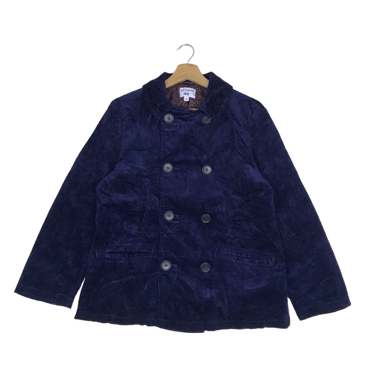 Uniqlo Uniqlo Japan X Ines De La Fressange Paris Corduroy PeaCoat | Grailed
