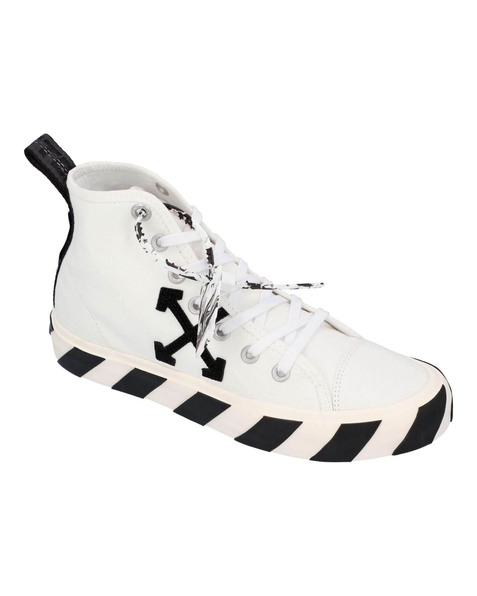 Off-White Off-White Vulcanized mid-top sneakers | Grailed