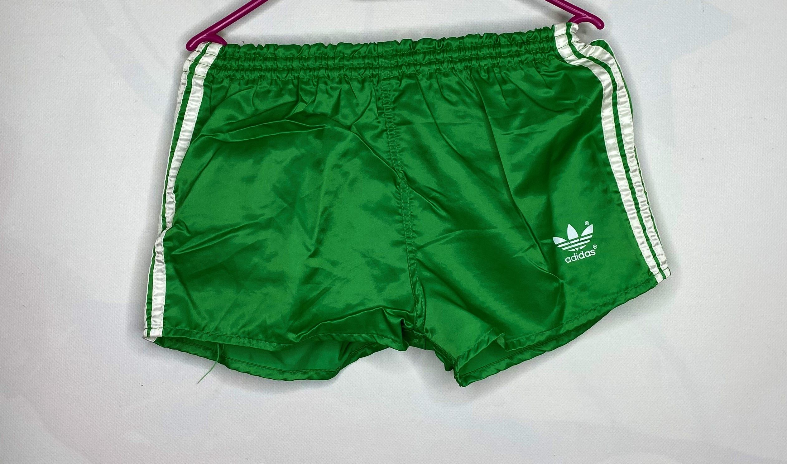 Adidas VINTAGE ADIDAS NYLON SPRINTER SHORTS GLANZ MADE WEST GERMANY ...