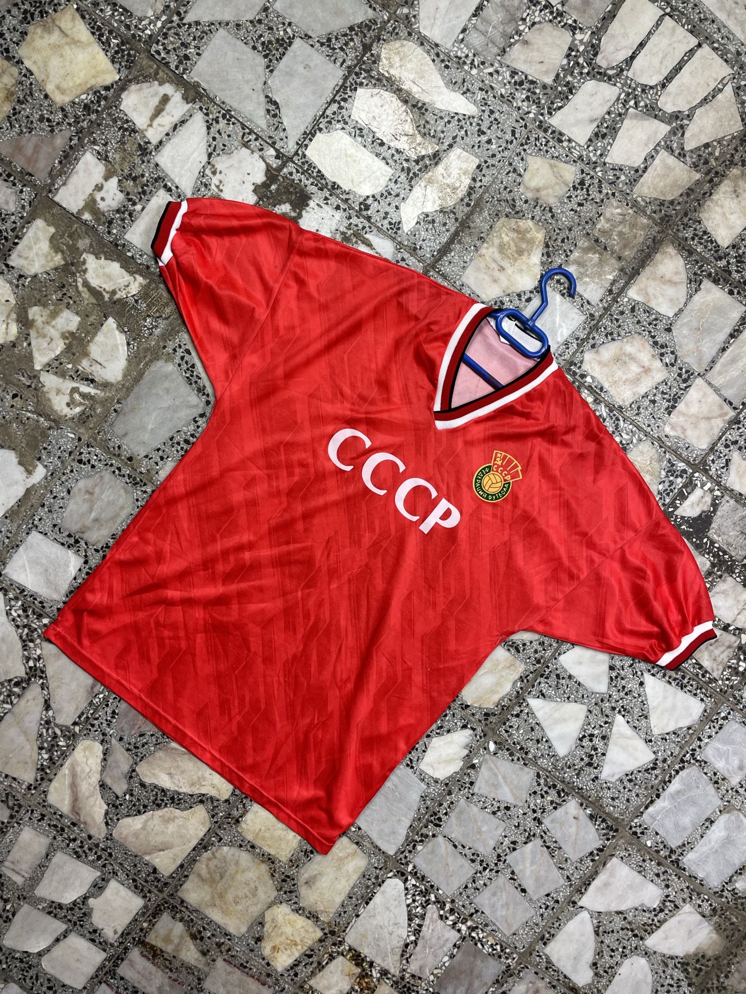 Jersey × Soccer Jersey × Vintage VINTAGE 90S CCCP RETRO SOCCER FOOTBALL ...