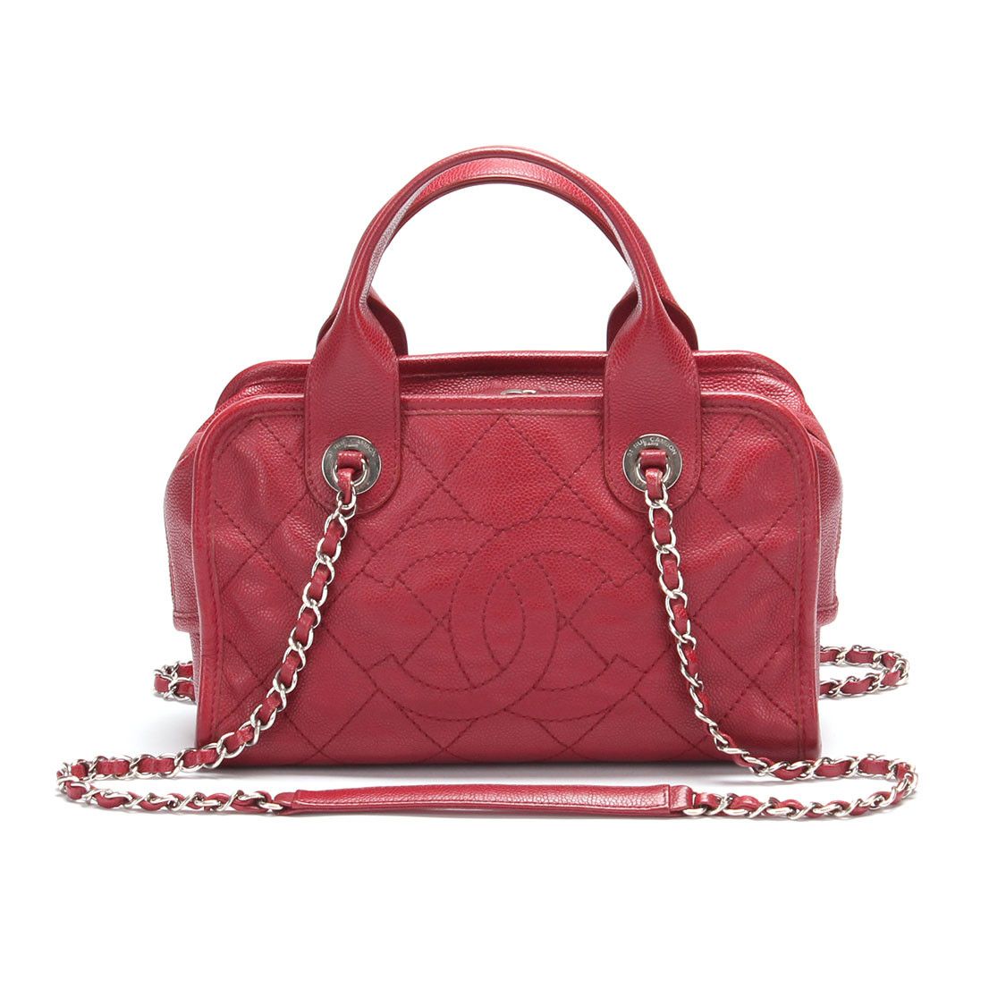Chanel Matelasse Leather Two-Way Bag | Grailed