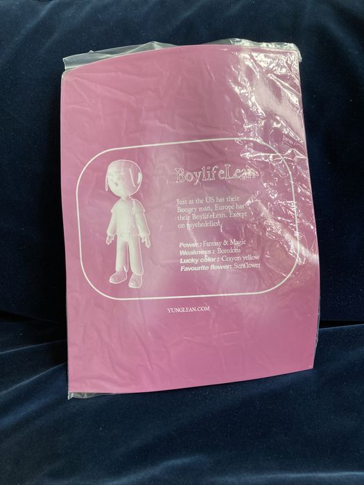 Sad Boys Sbe Merch Yung Lean 'Boy Life Lean' Plush Doll (Limited ...