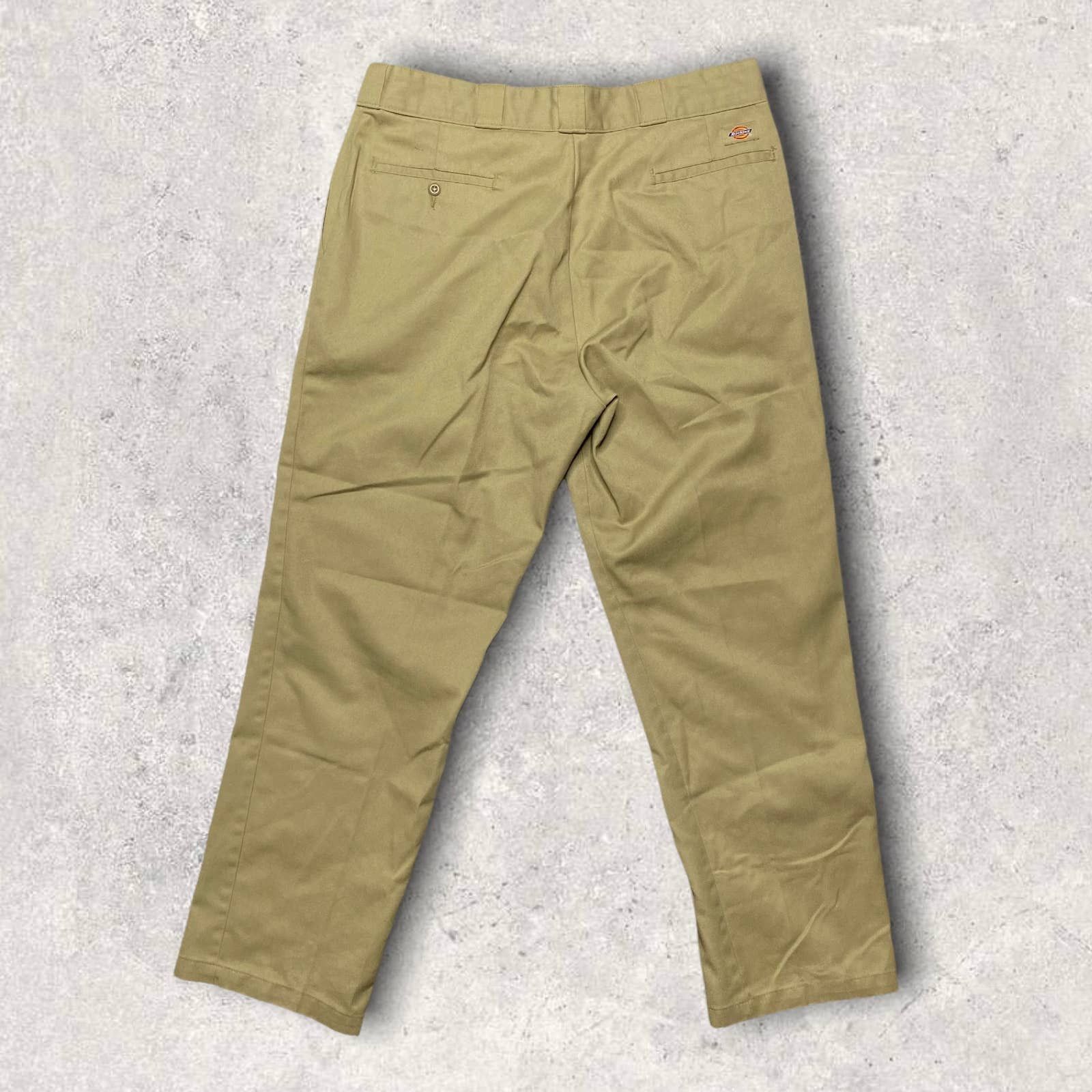 Dickies Tan Straight Fit Dickies Work Khakis Grailed