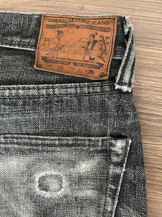 Samurai Jeans Samurai Selvedge Denim | Grailed