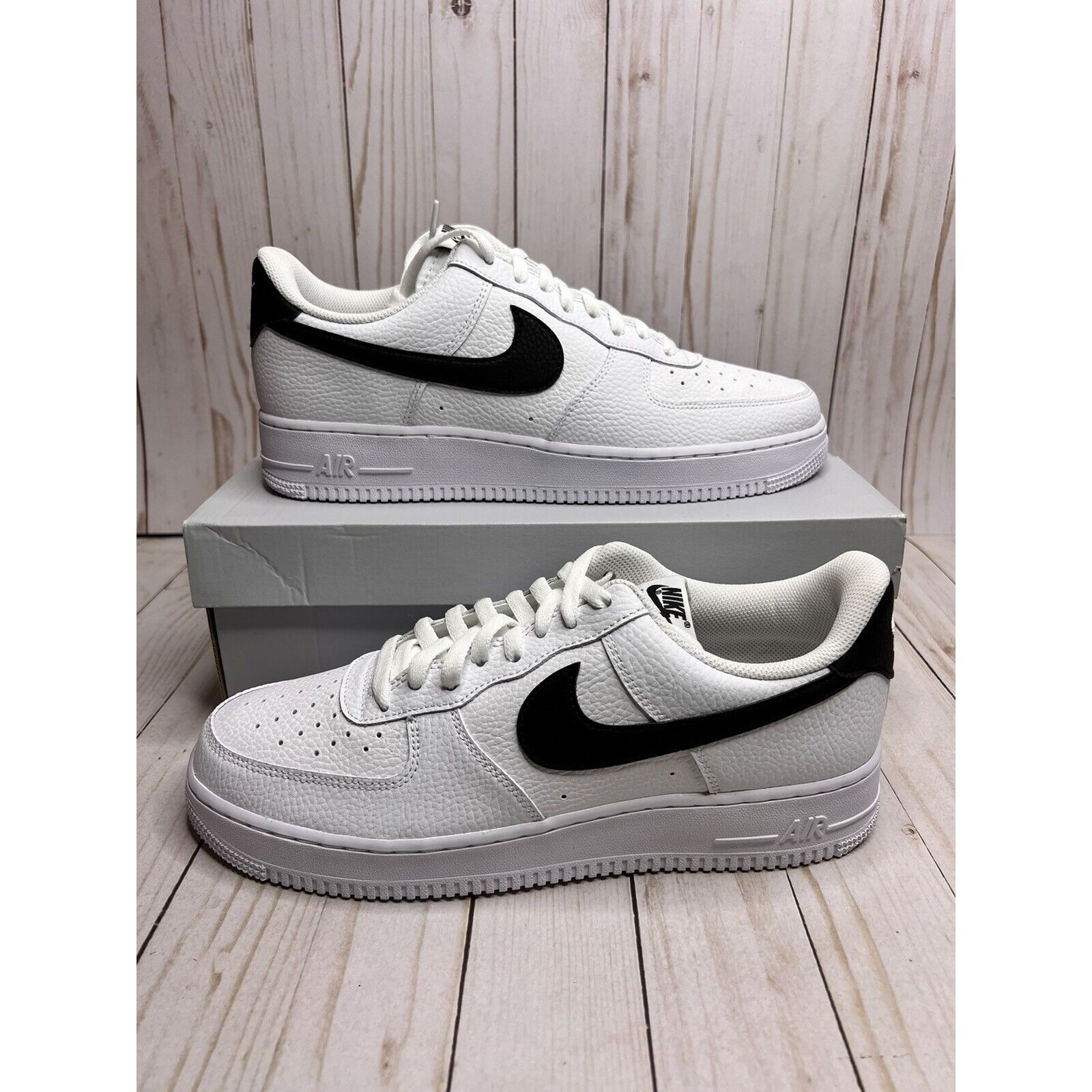Nike Nike Air Force 1 Low 07 Panda Pebbled Leather ‘Mens Sz 10 | Grailed