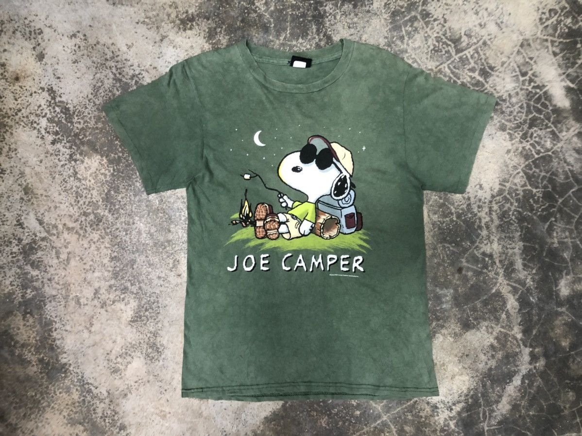 Vintage Vintage 90s PEANUT Joe Camper faded tee rare | Grailed