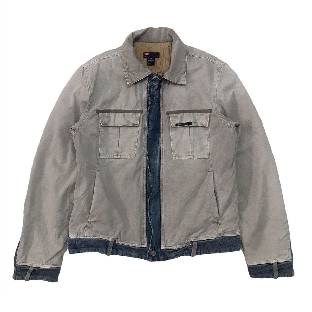 Diesel Diesel Jacket Filler/Padding Quilted Inner | Grailed