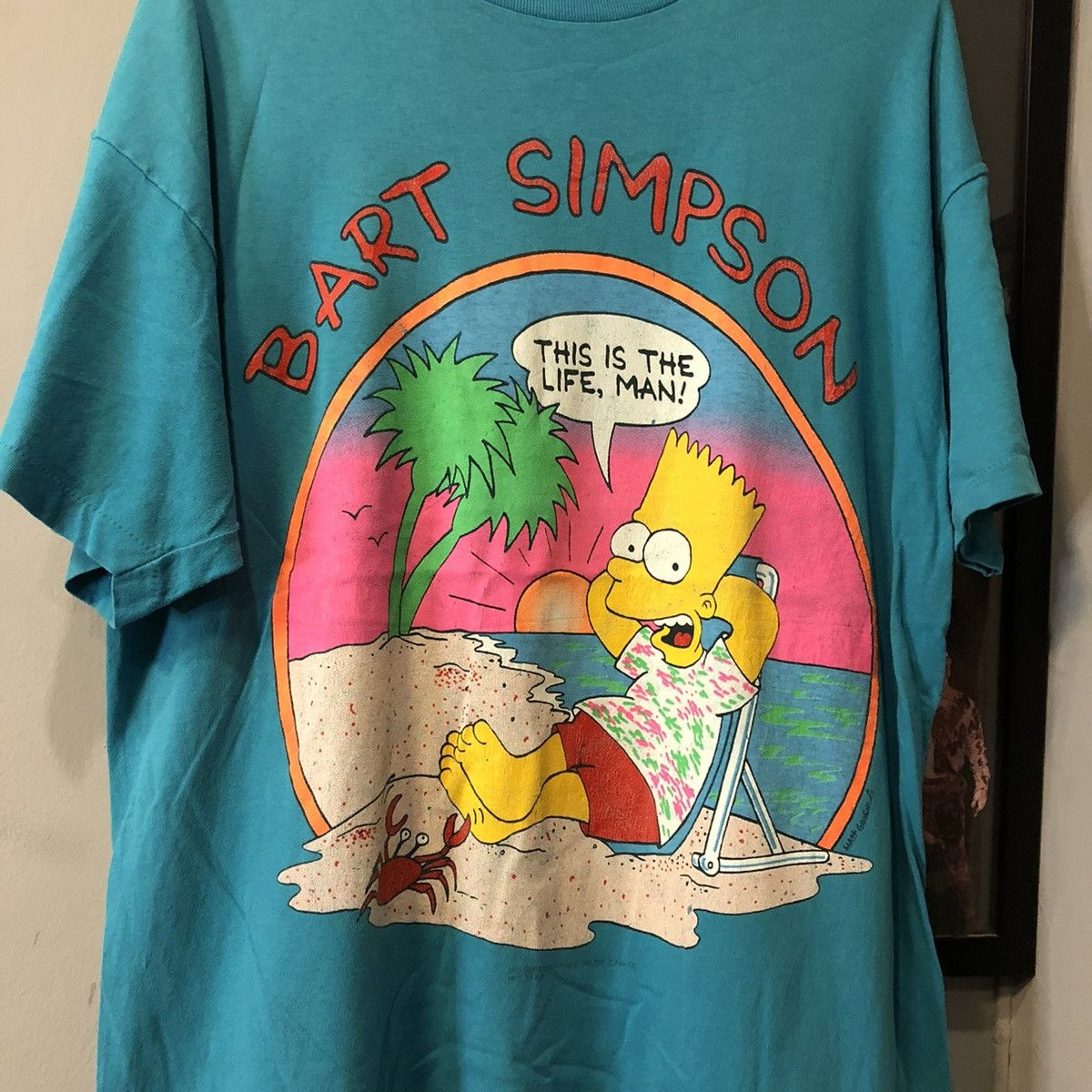 Streetwear × The Simpsons × Vintage Vintage simpson 90s t shirt | Grailed
