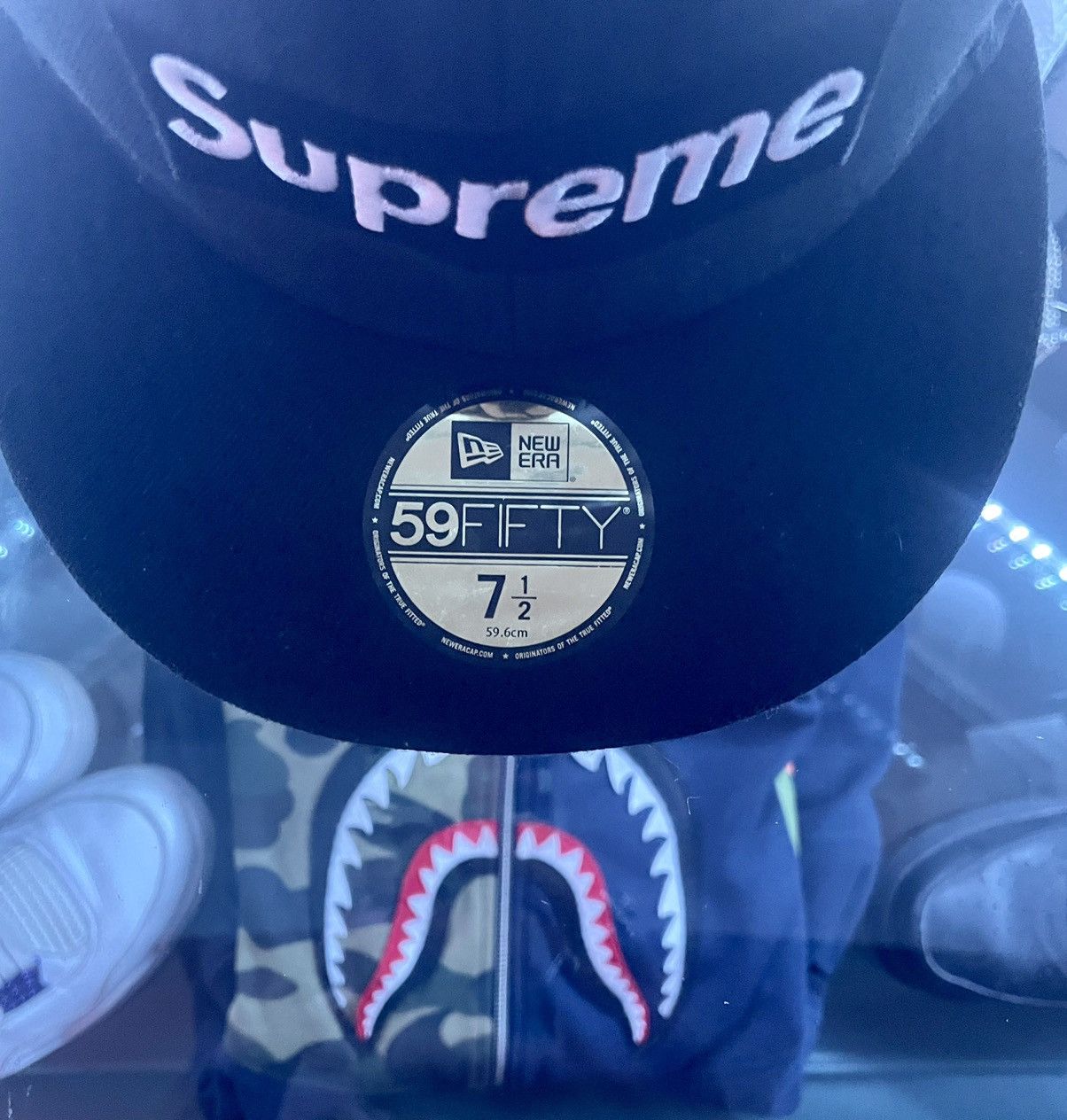 Supreme Supreme x New Era - Money Box Logo Cap | Grailed
