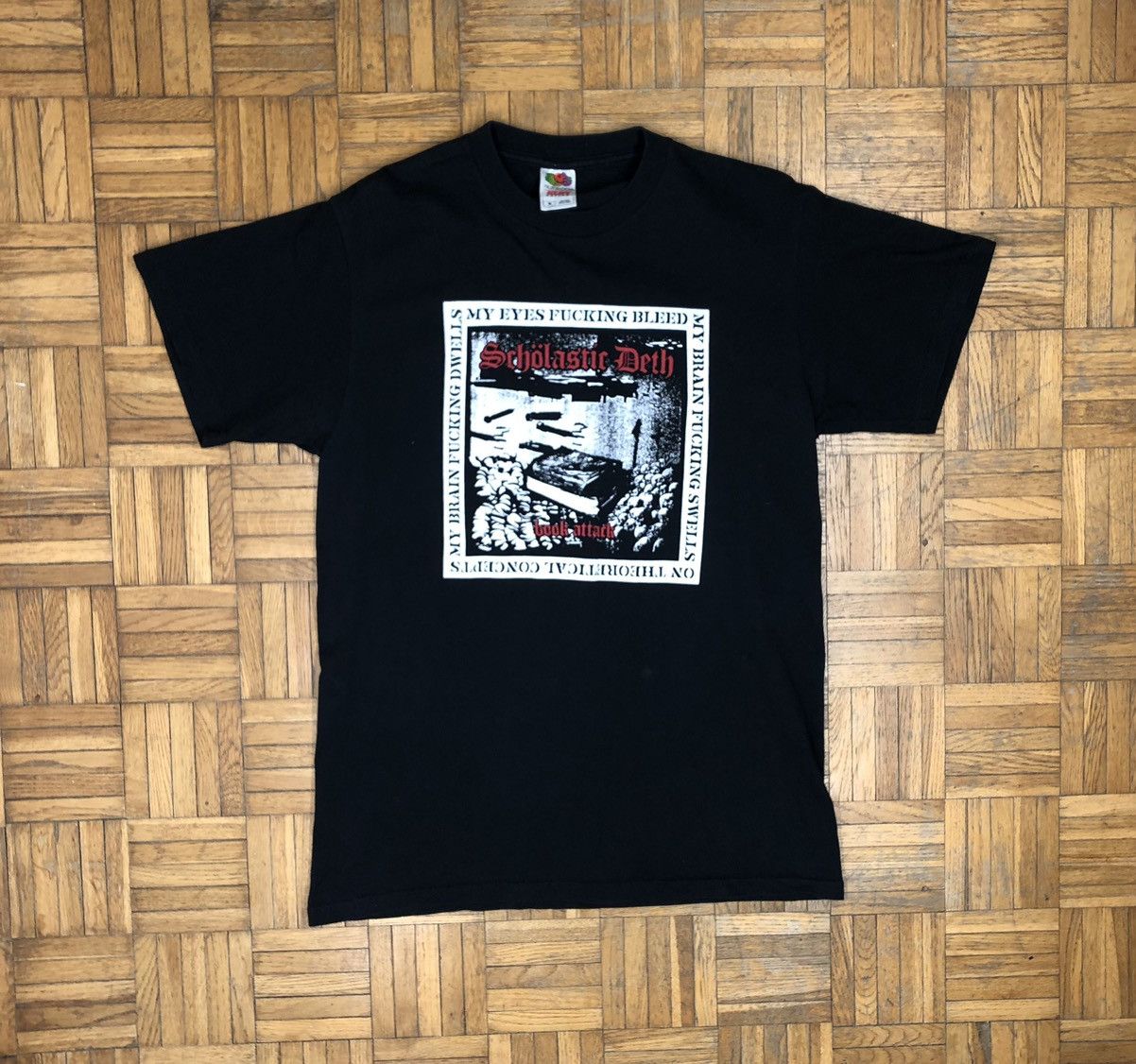 Band Tees × Vintage Vintage Scholastic Death T Shirt | Grailed