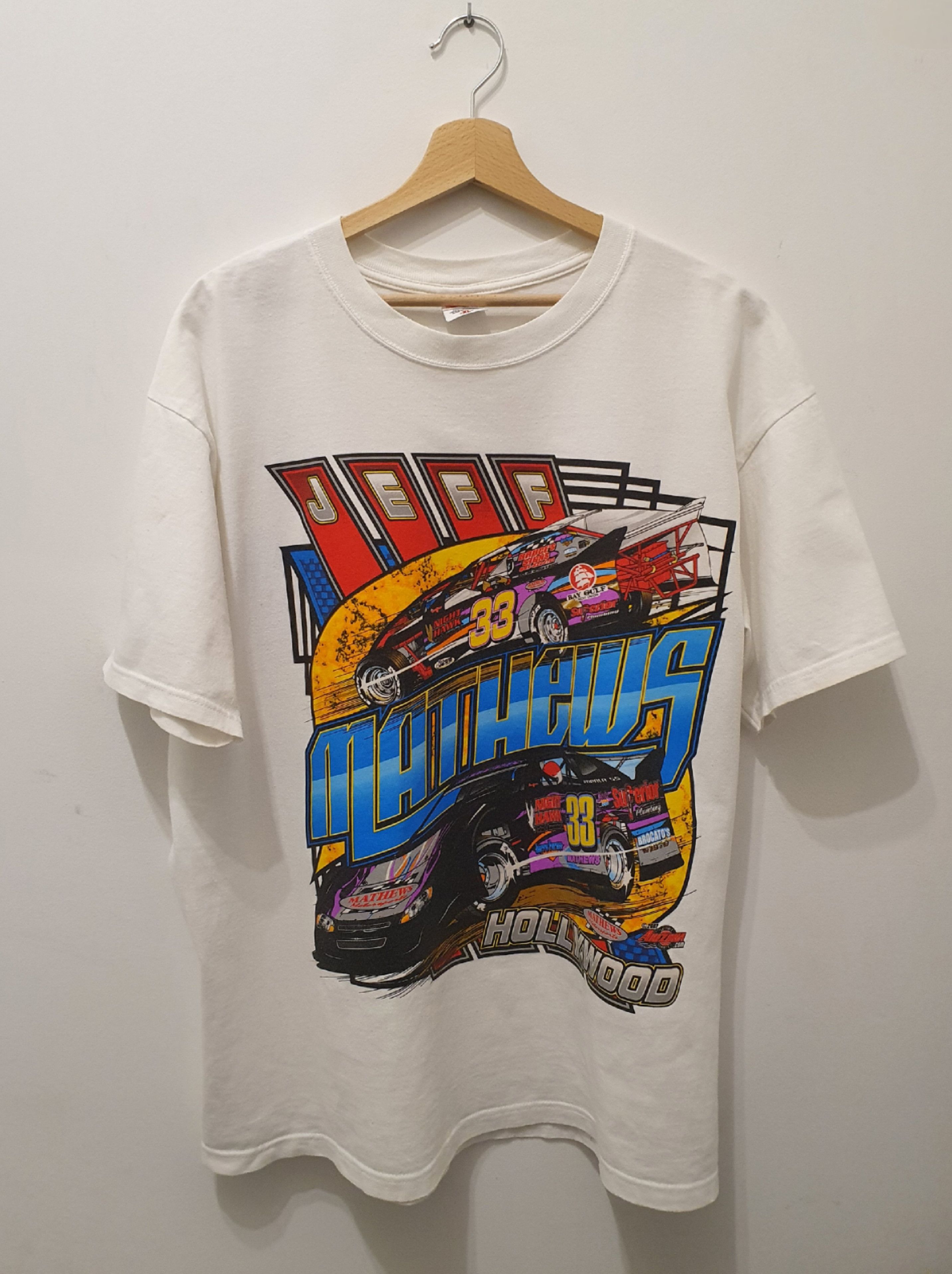 NASCAR × Racing × Vintage Y2k Jeff Mathews motorsports Hollywood chevy ...