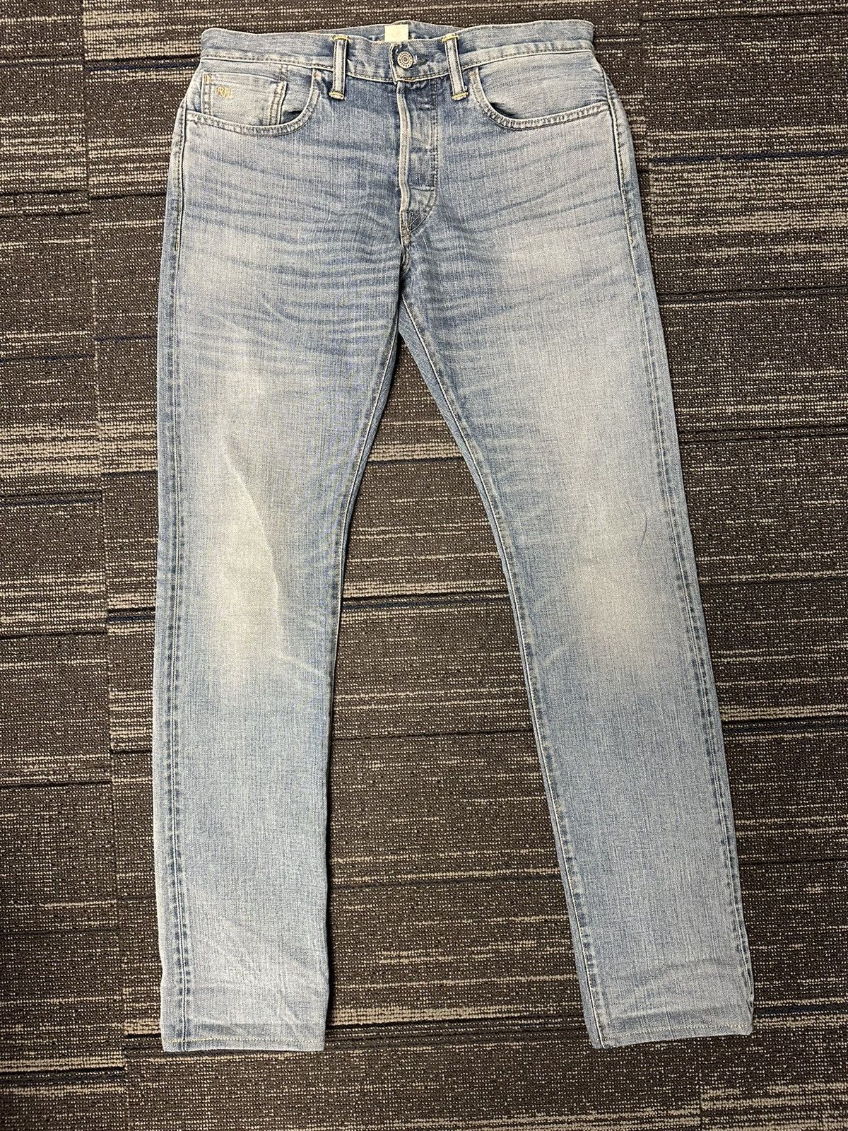 Rrl Ralph Lauren Rrl Slim Fit Denim Otisfield Wash 31x34 Grailed