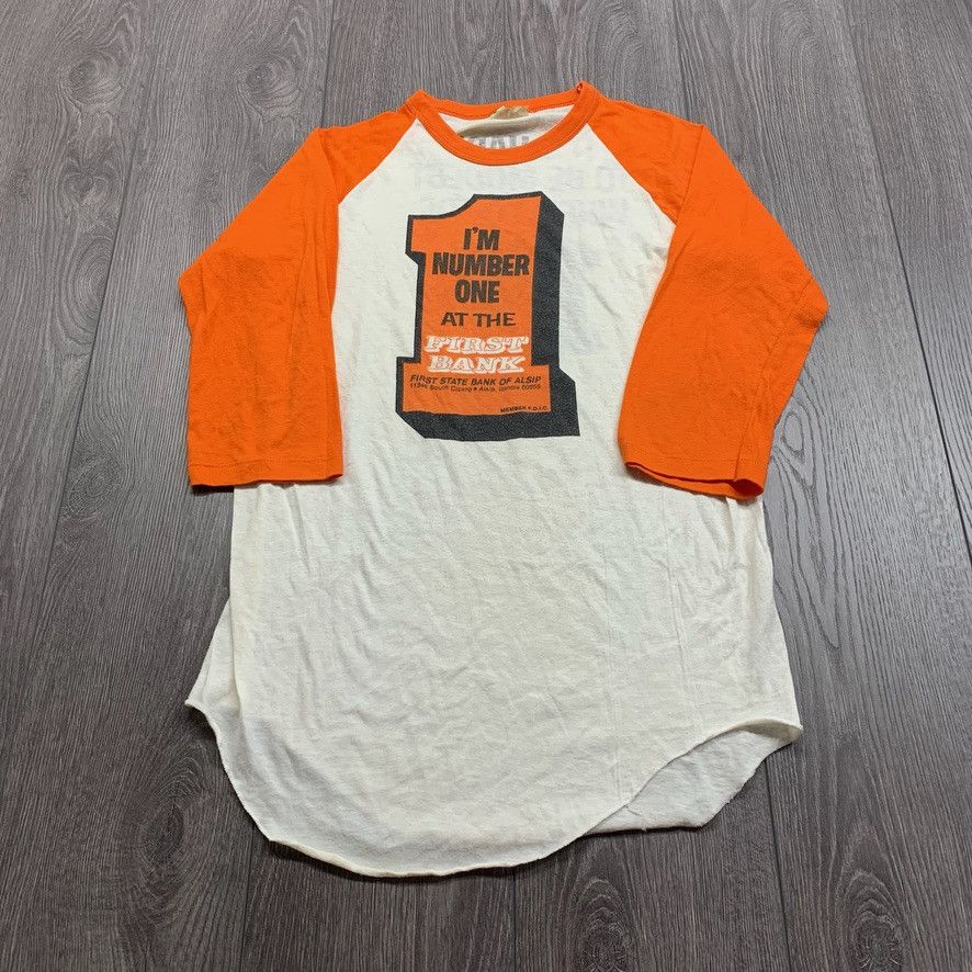 Vintage Vintage Im Number One 1970s Ragland Shirt | Grailed