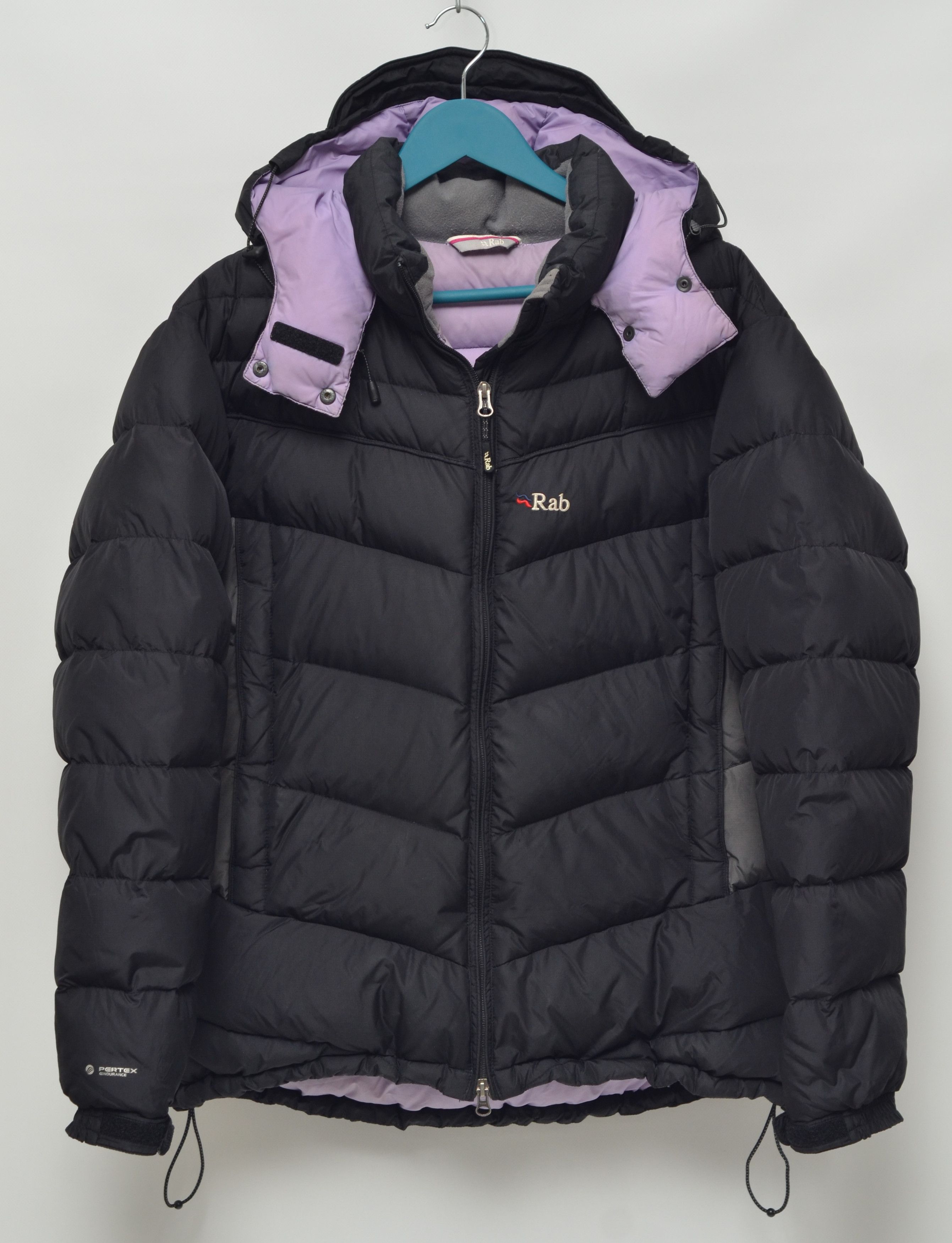 Outdoor Life Rab Nylon Quilted Full Zip Puffer Down Jacket | Grailed