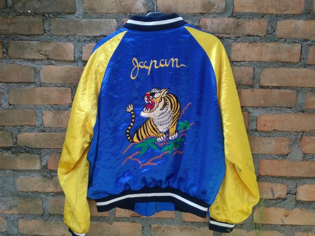 Japanese Brand × Sukajan Souvenir Jacket Embroidered Sukajan Jacket ...
