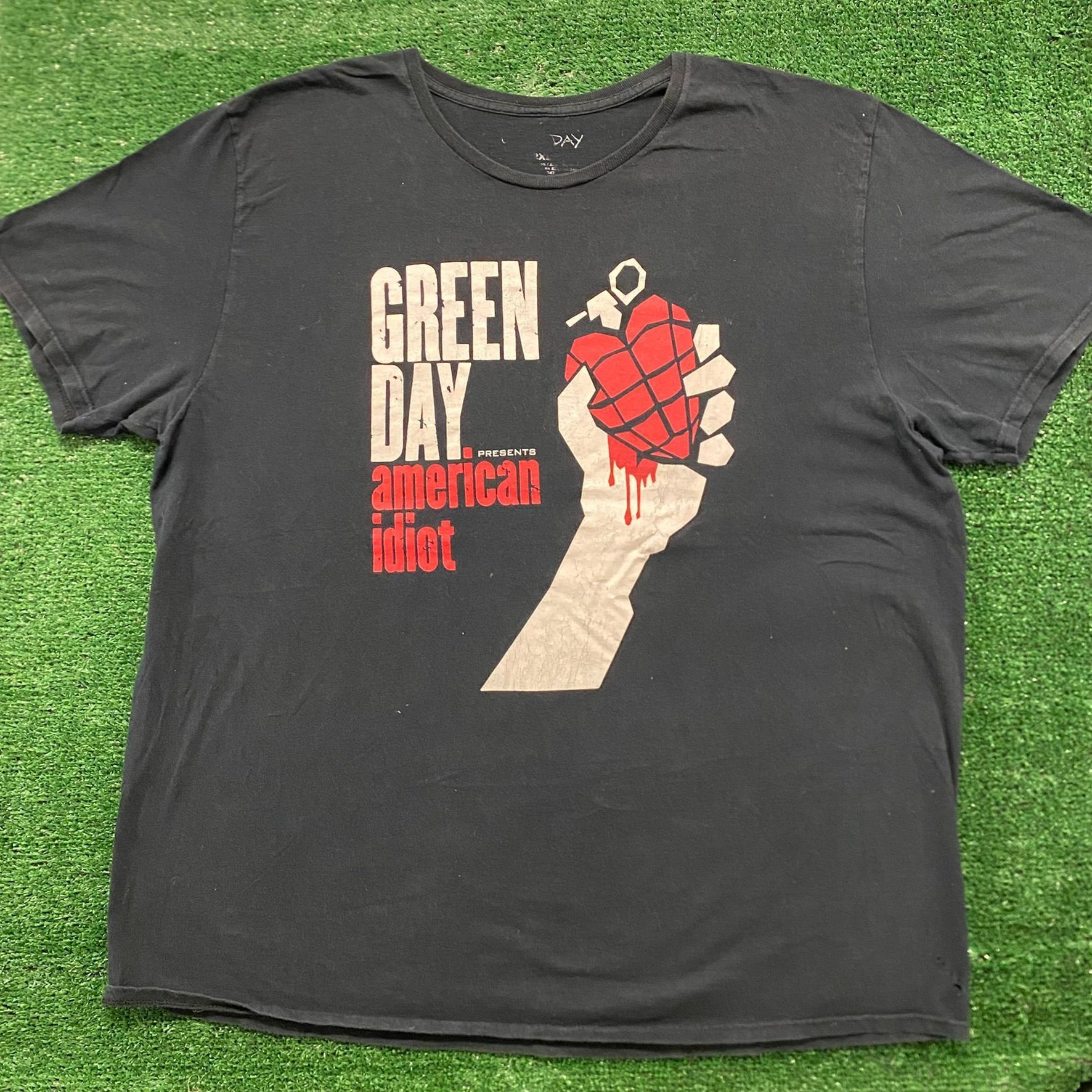 Vintage Green Day American Idiot Vintage Punk Rock Band T-Shirt | Grailed