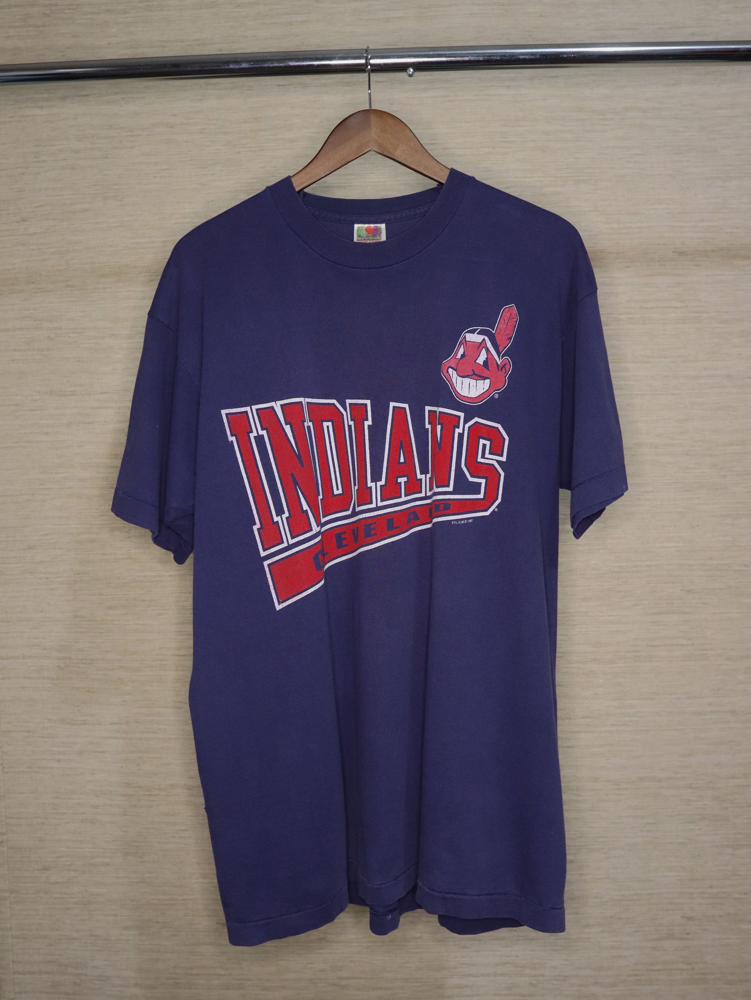 MLB × Vintage Vintage Cleveland Indians T-Shirt | Grailed